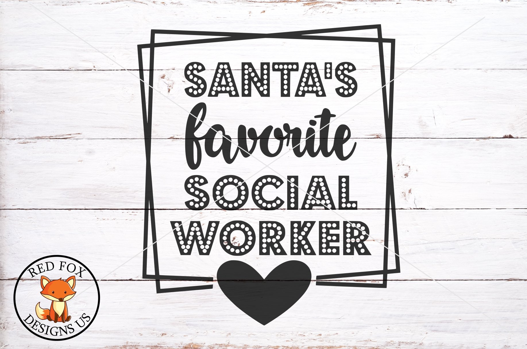 Santa's Favorite Social Worker SVG PNG DXF, Christmas SVG (1457383 ...