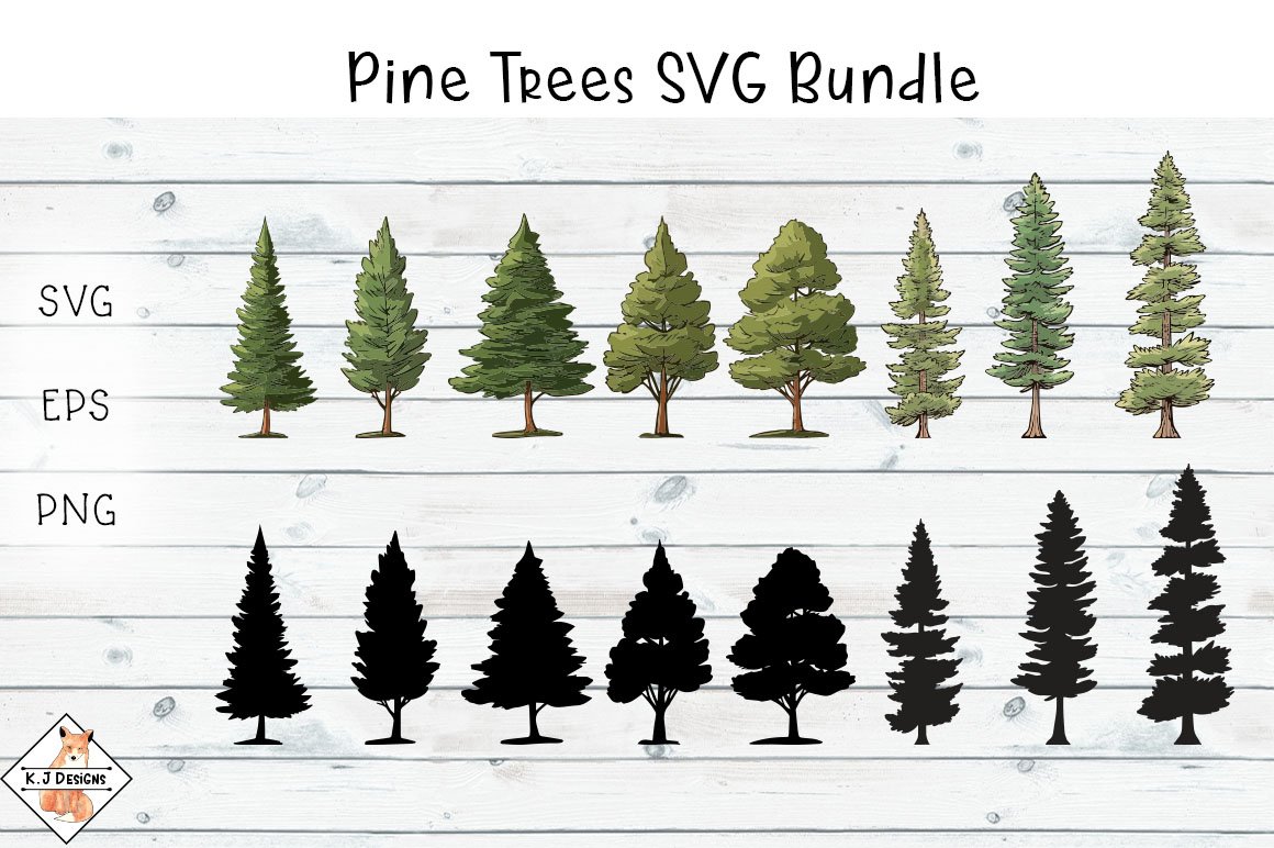 Pine Tree Silhouette