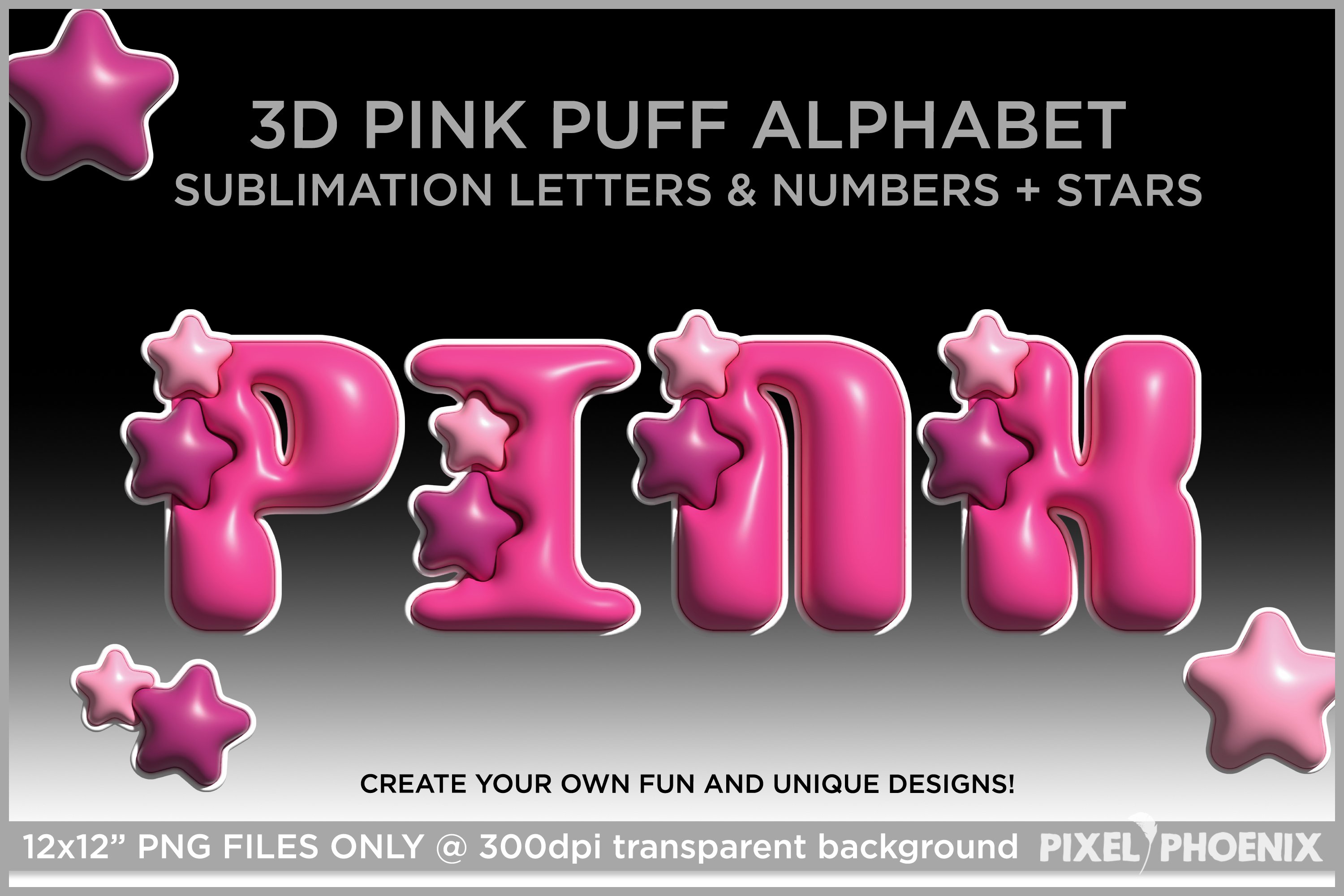 Cool 3d Bubble Numbers