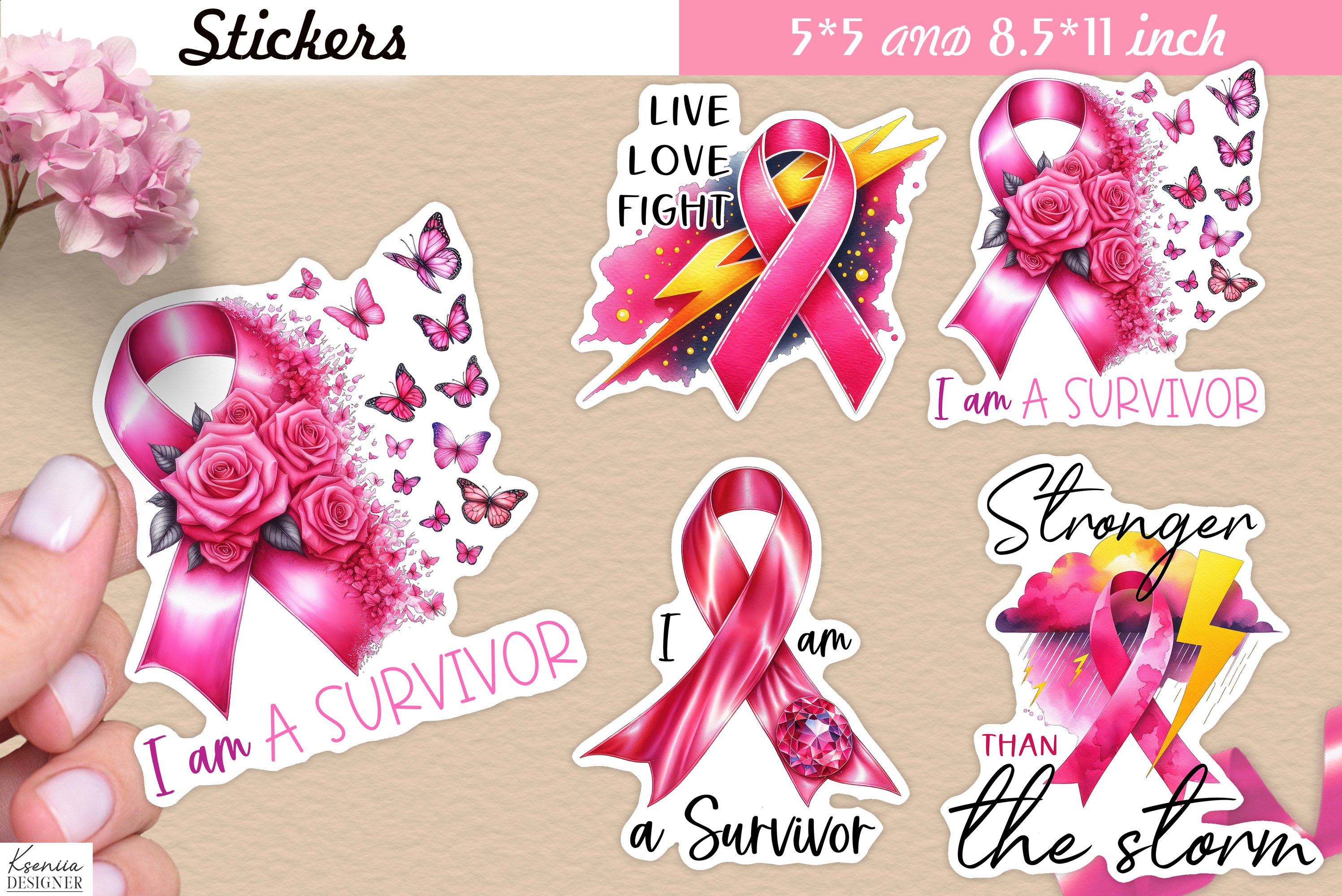 Cancer Supporter Quotes Breast Cancer Awareness SVG | Quotes Designs
