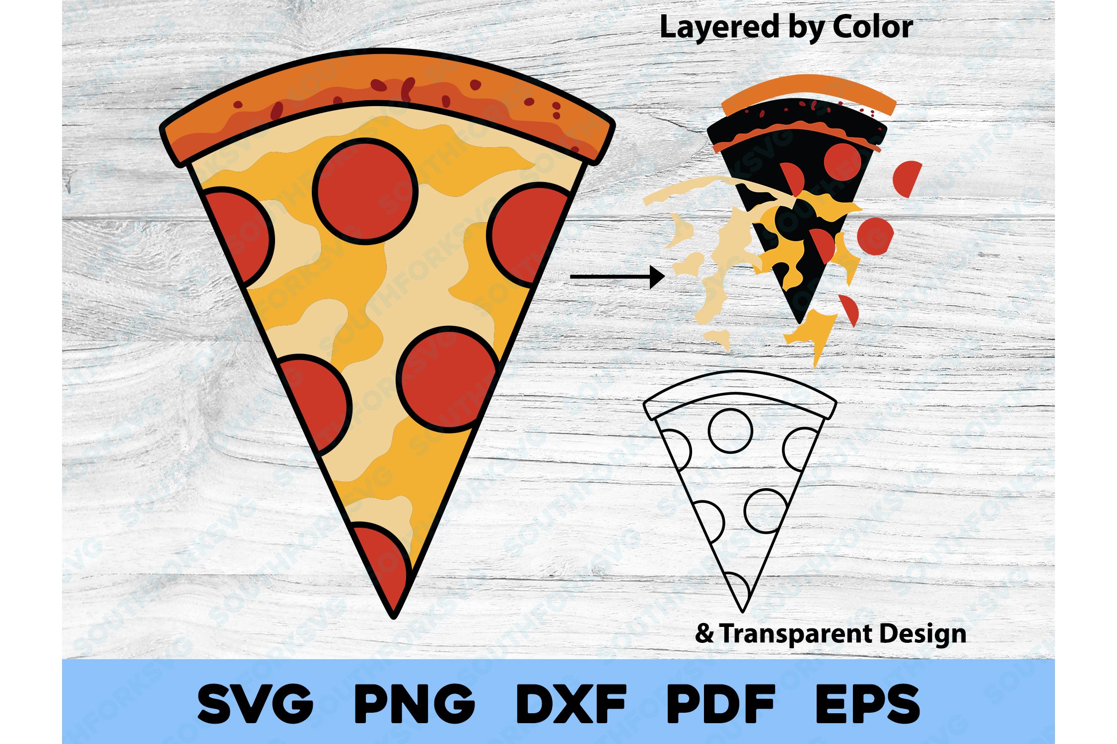 Printable Pizza Slice Template