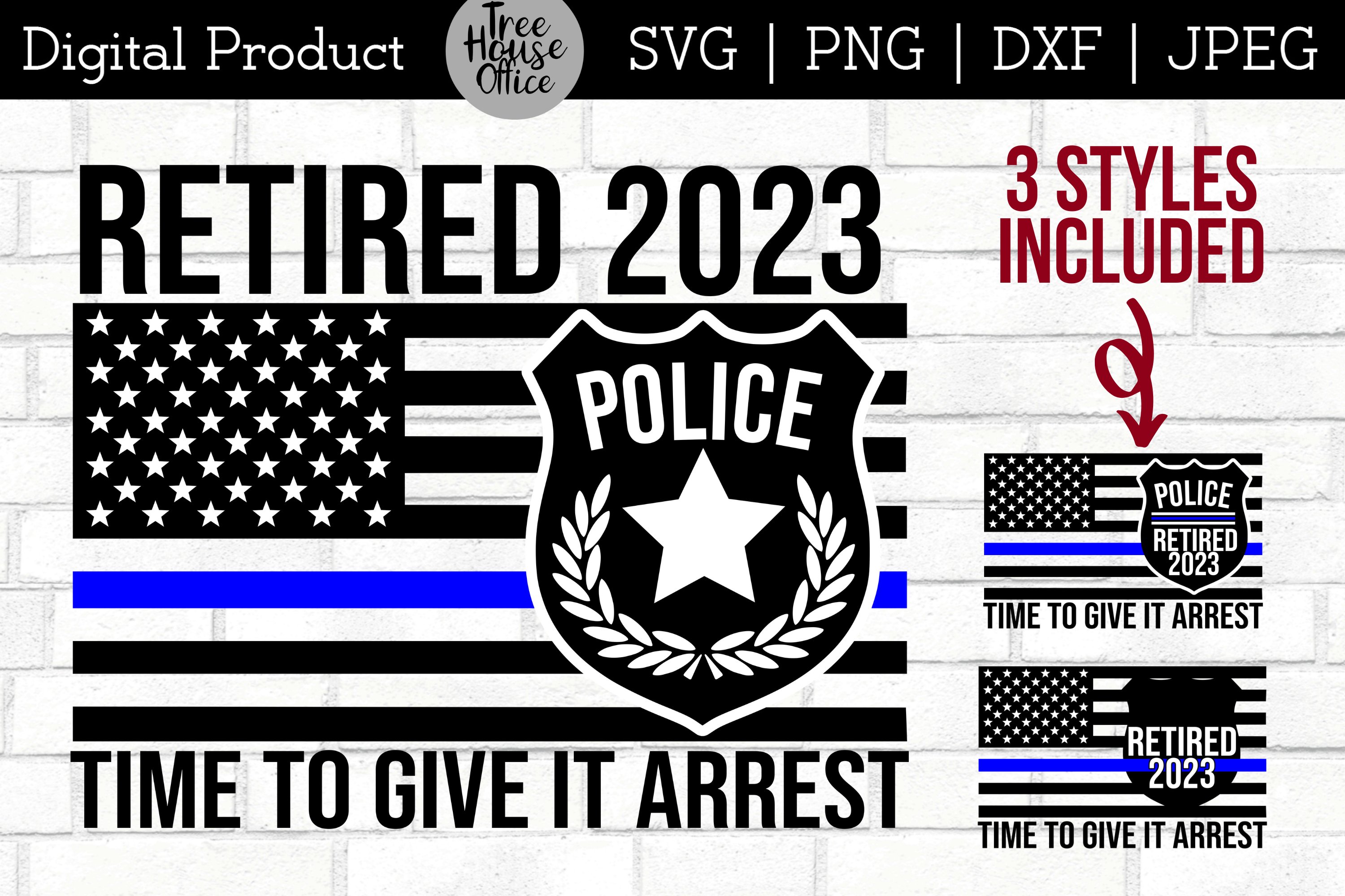 Police Retirement Flyer Template