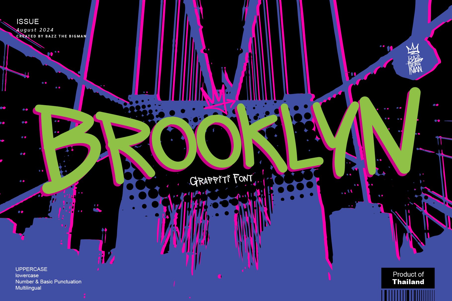 Brooklyn Graffiti Font