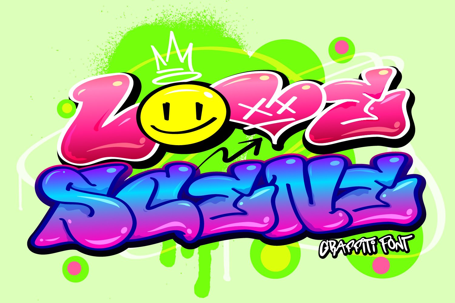 Graffiti Art Words Love