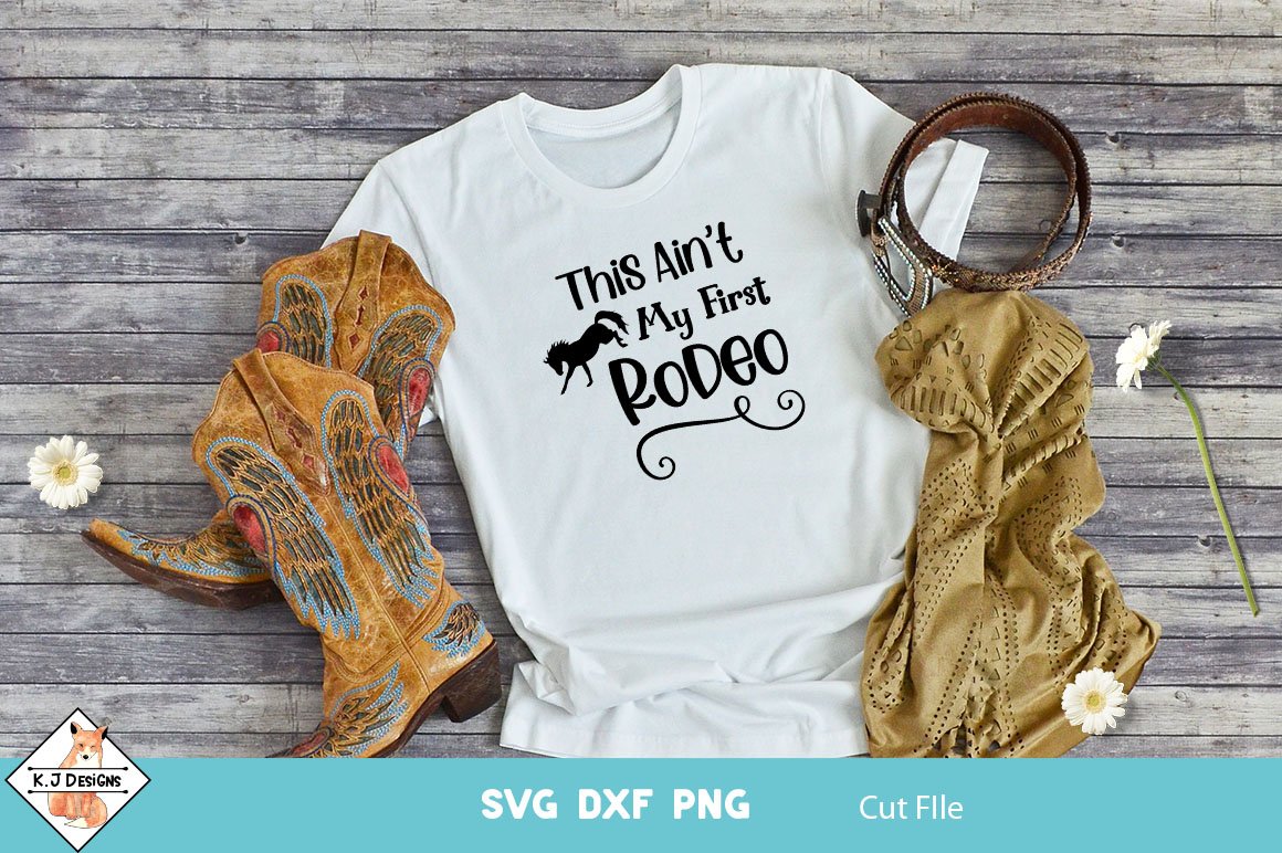 Collage Sheets Collage This Ain't My First Rodeo SVG Quote Svg Rodeo ...