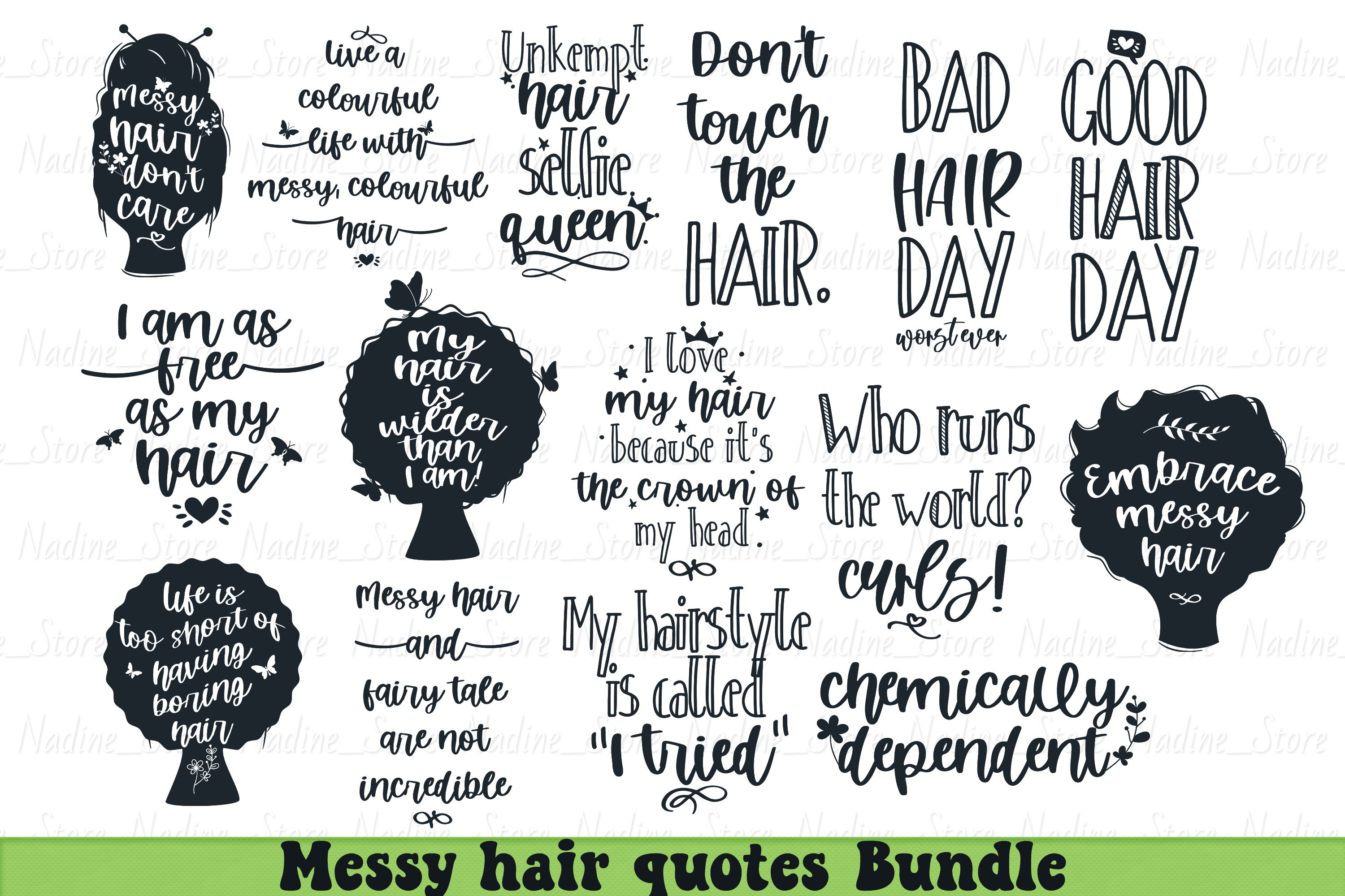 Messy Hair Day Quotes
