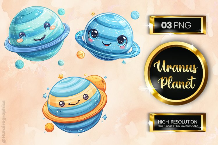 Uranus Planet Clipart