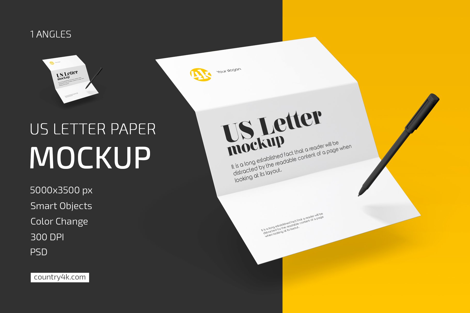 US Letter Paper Mockup 1374248 Branding Design Bundles us-letter-paper-mockup-1374248-branding-design-bundles