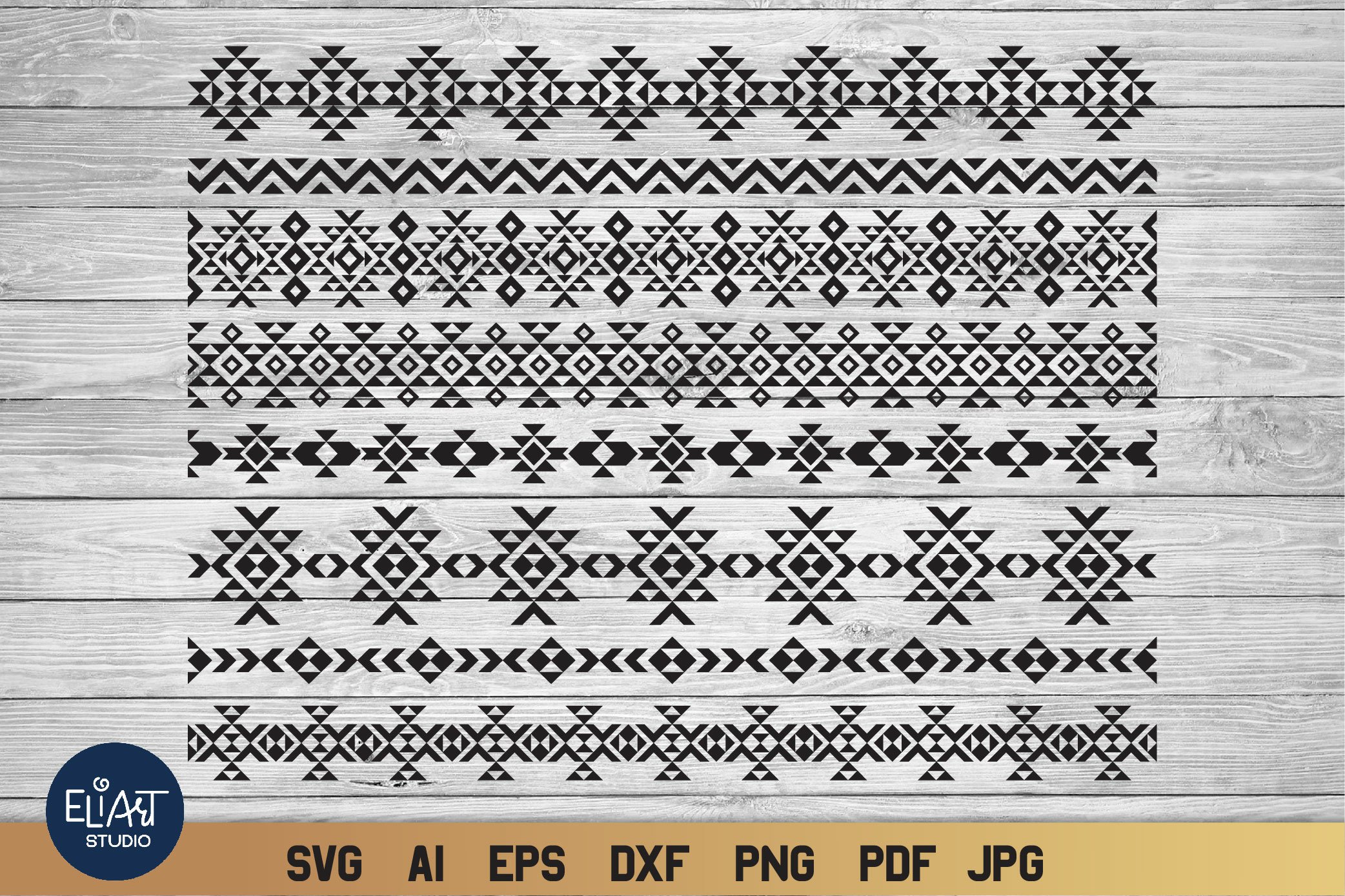 Aztec Border Patterns
