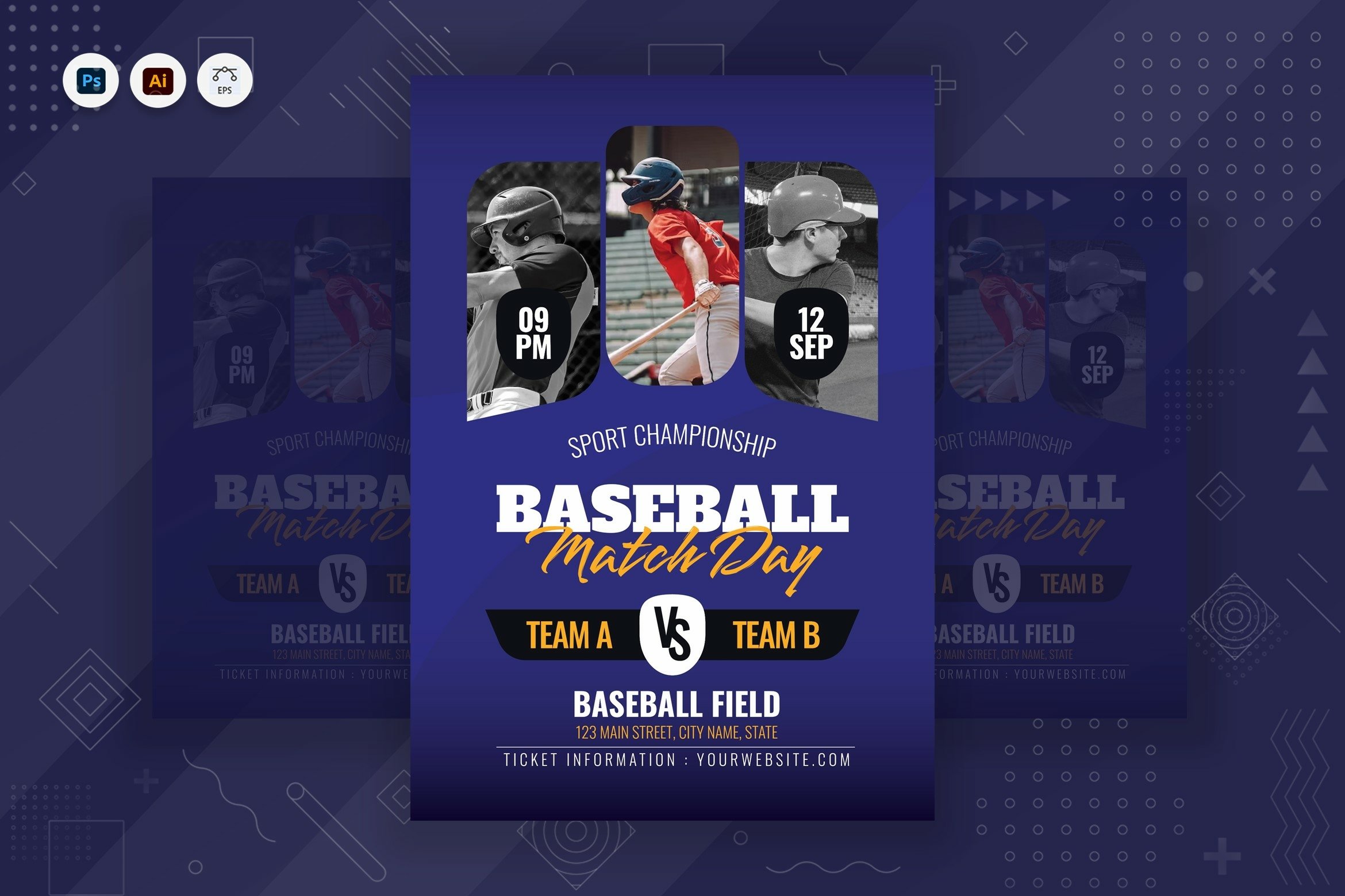 Baseball Poster For Support