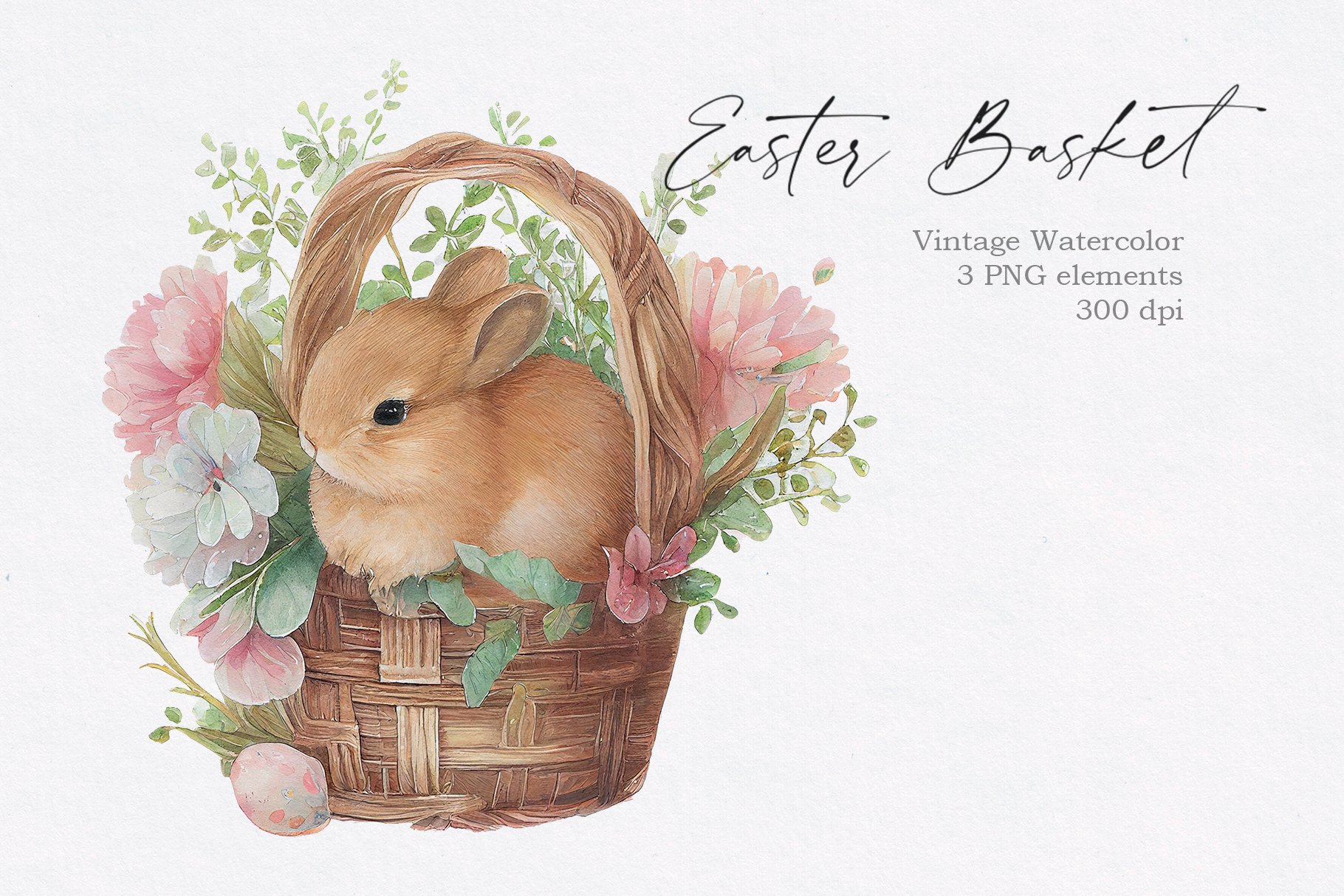 Vintage Easter Bunny Clip Art