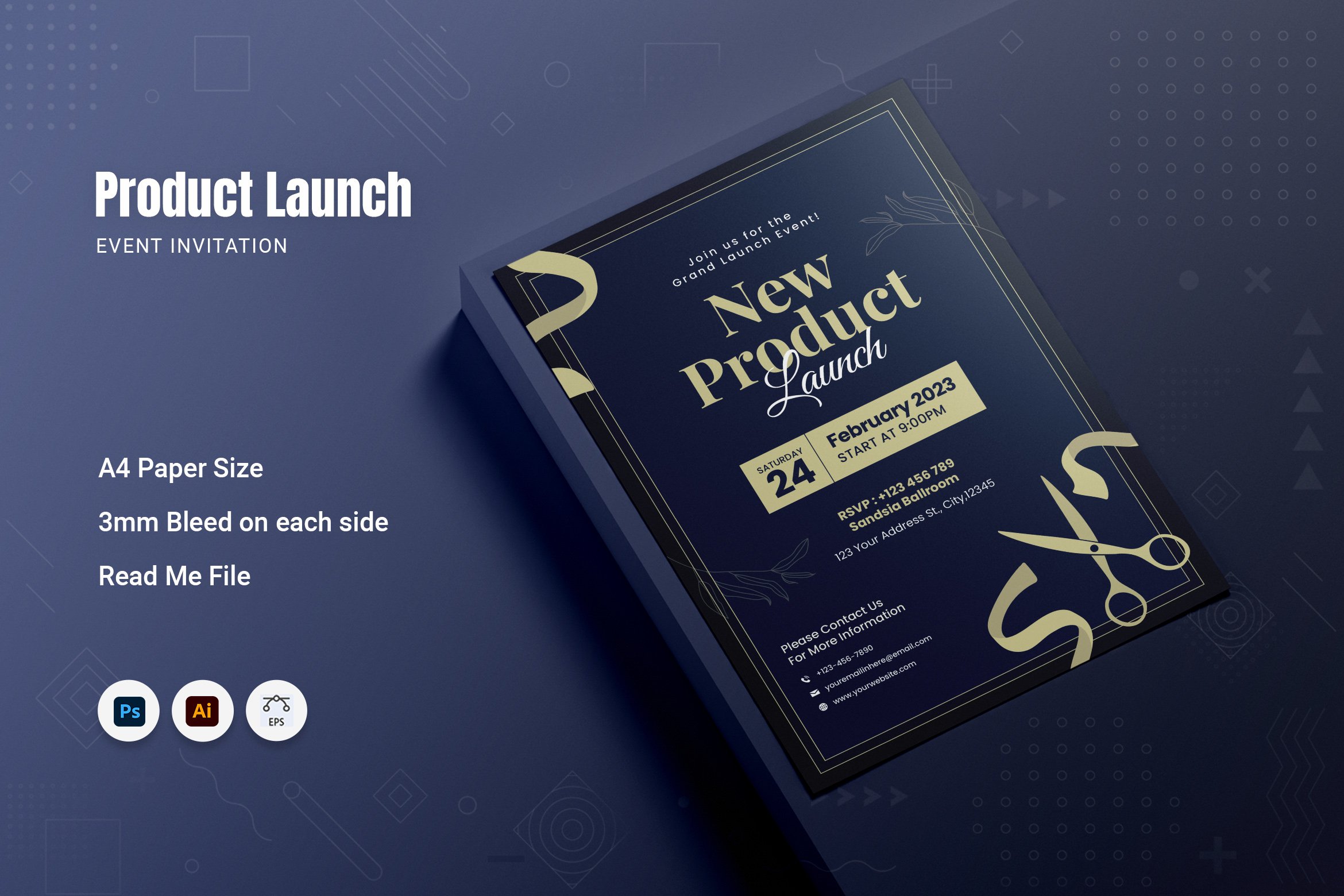 Product Launch Event Invitation Free Launch Flyer Templates To