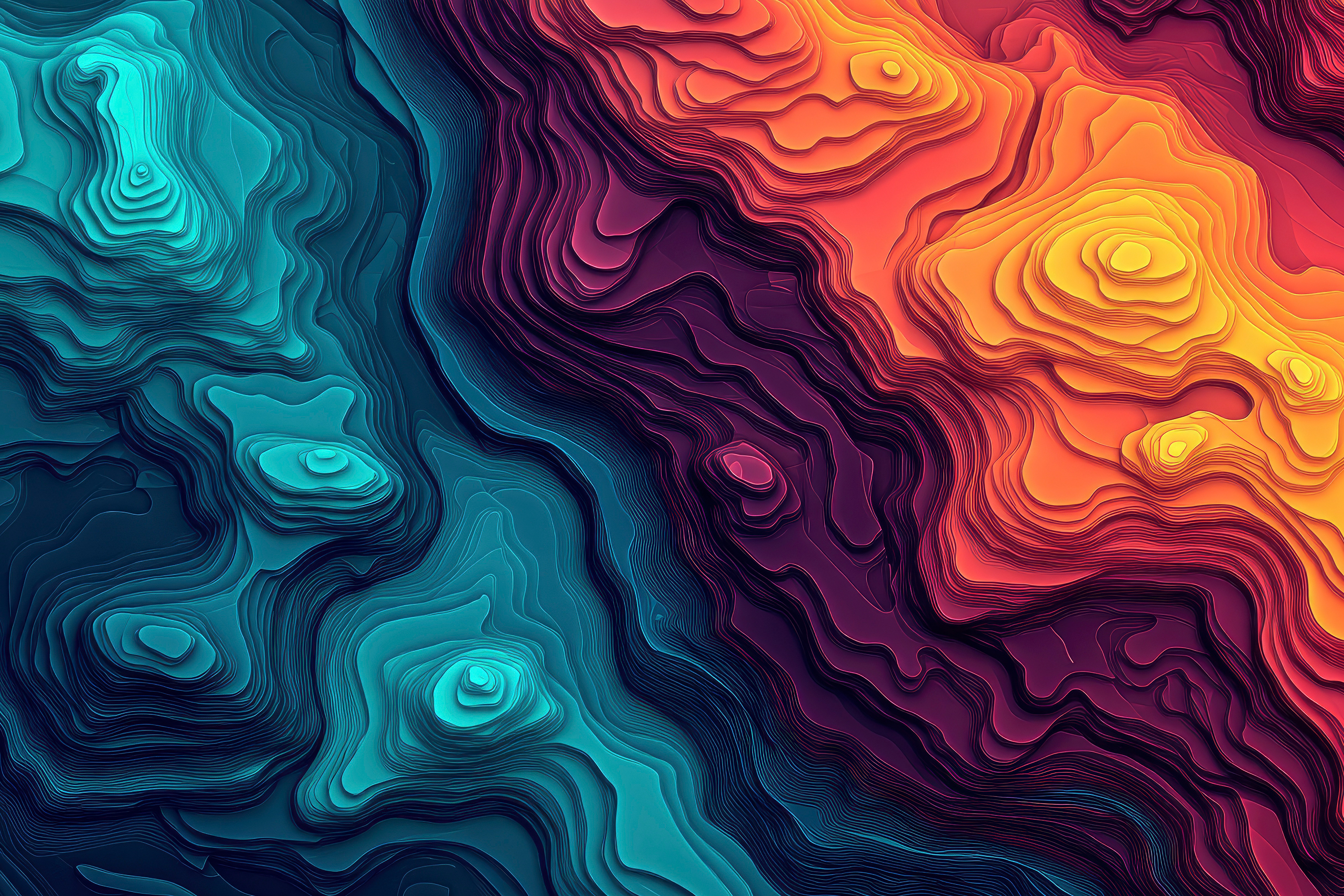 Abstract Colors 3000x2000 Wallpaper
