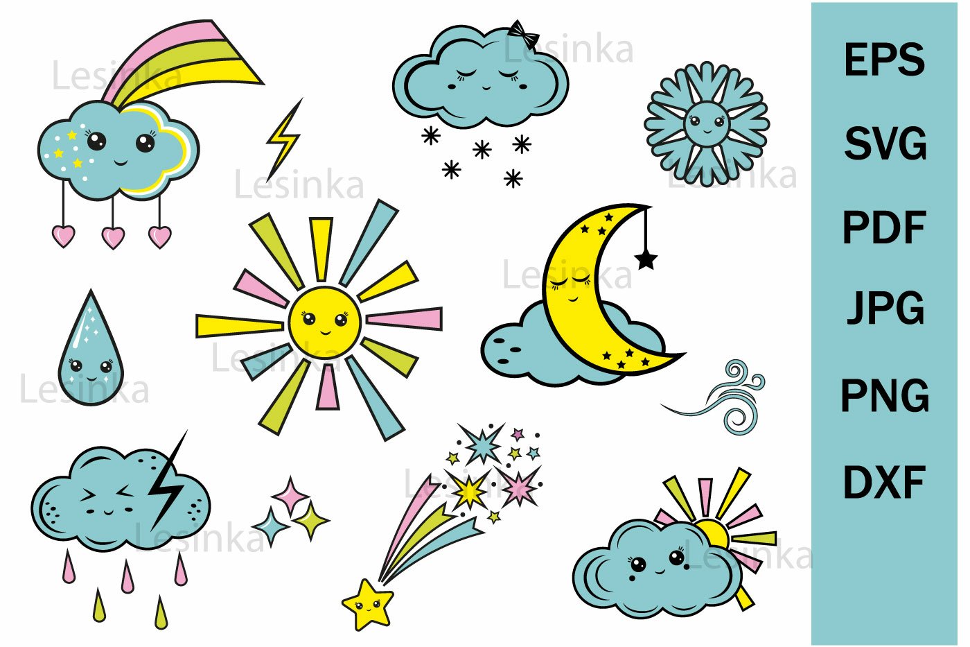 Sun And Snow Clipart