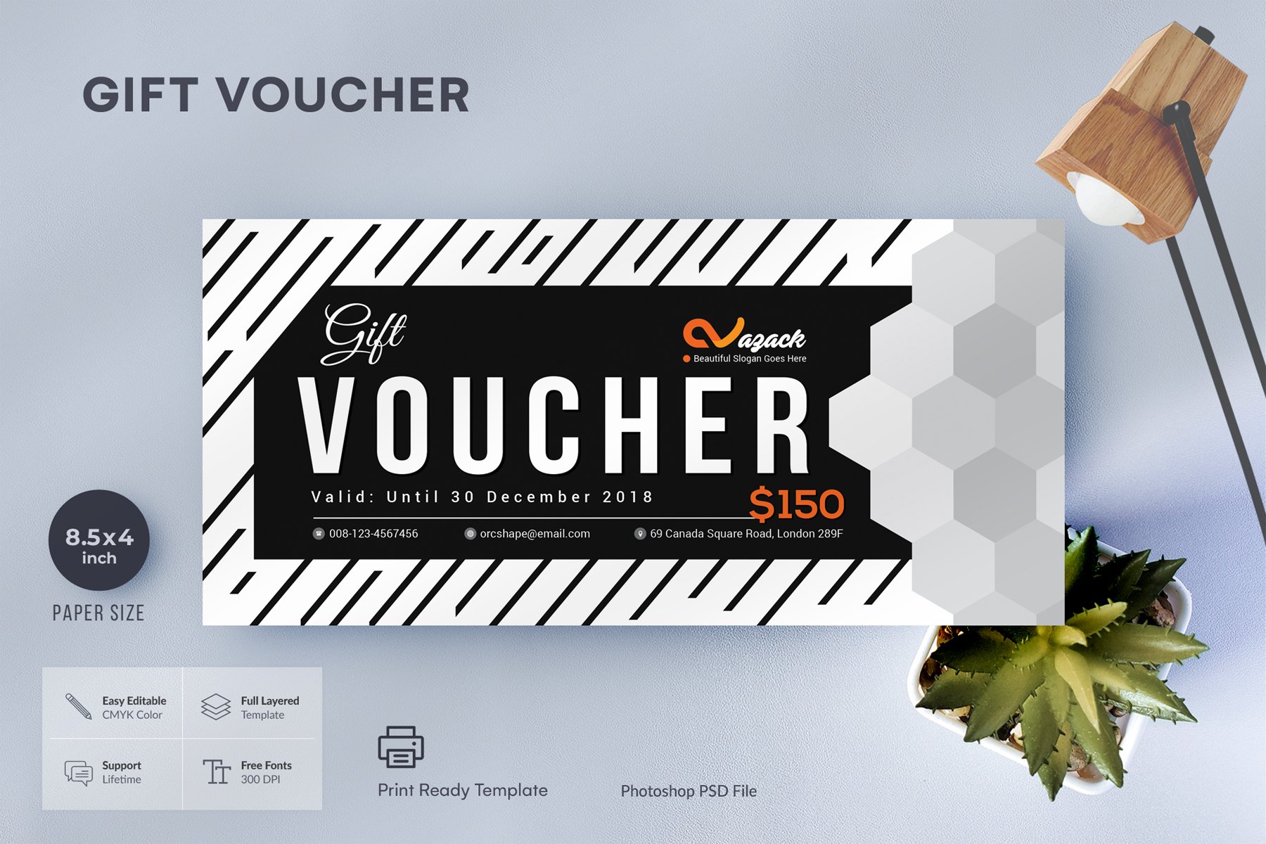 Simple Gift Certificate Template