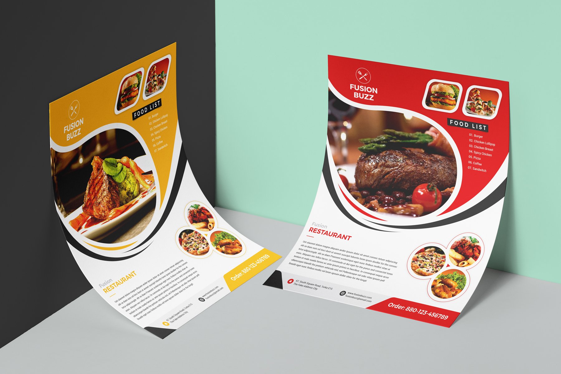 Food Flyer Design Inspiration