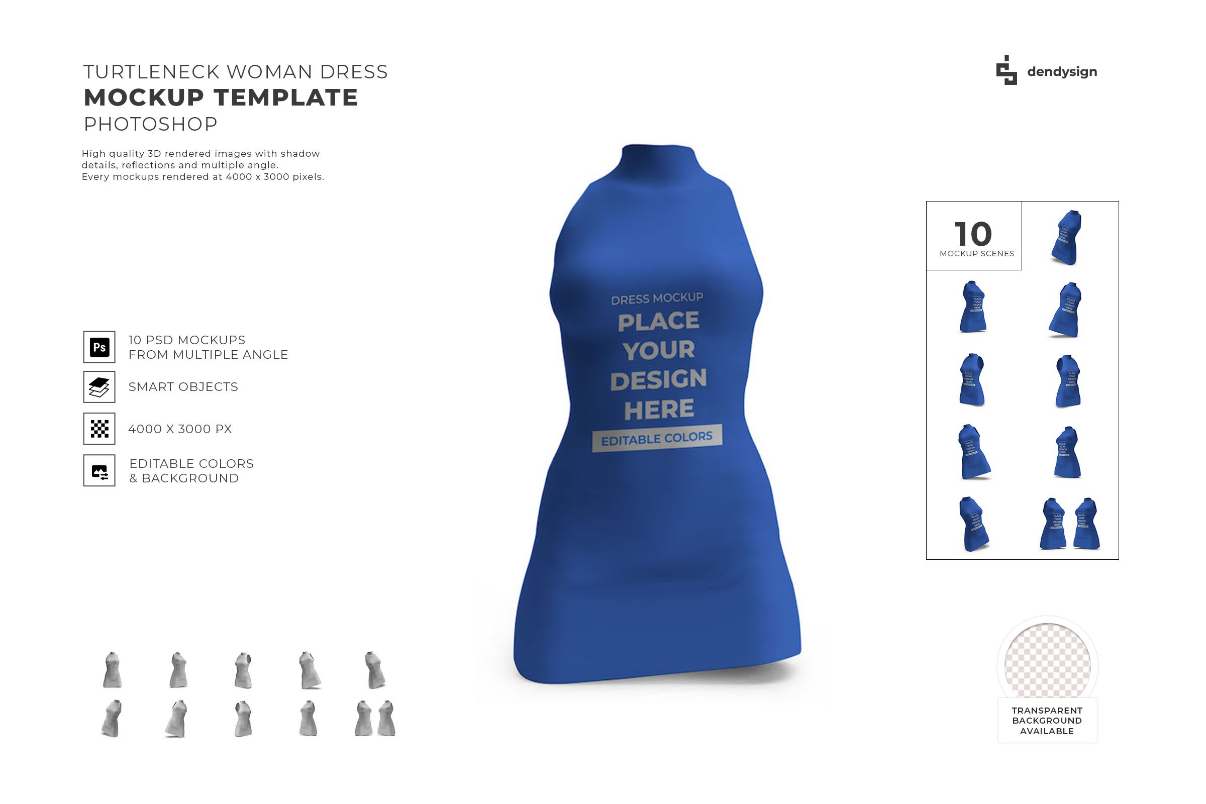 Dress For Photoshop Psd File