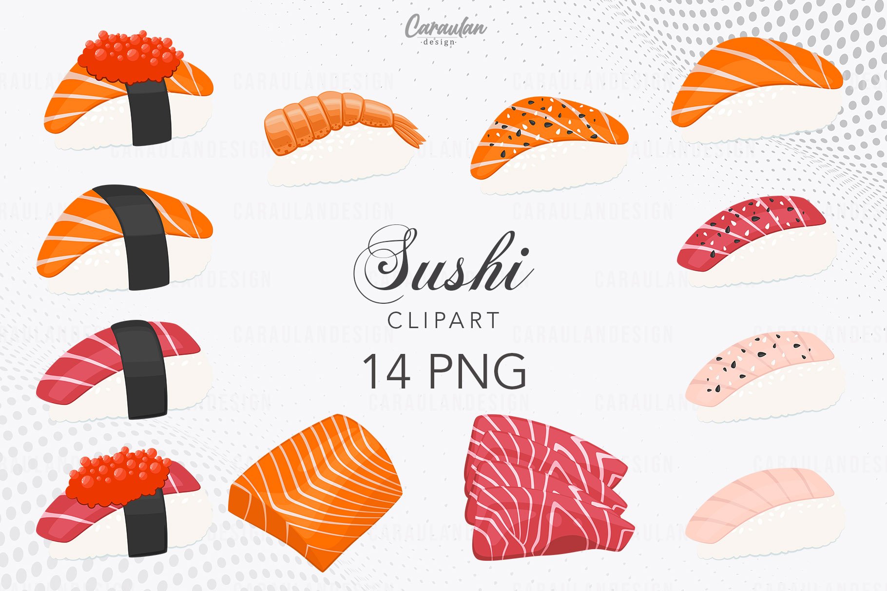 Sushi Clipart