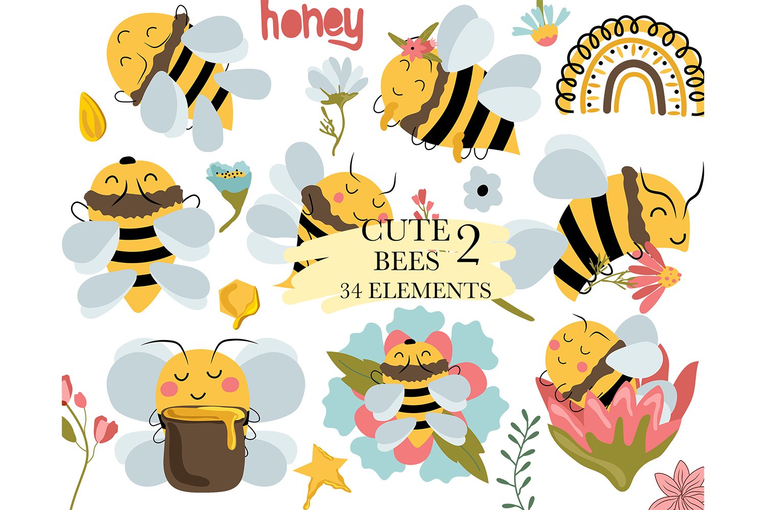 Sewing Bee Clipart Image