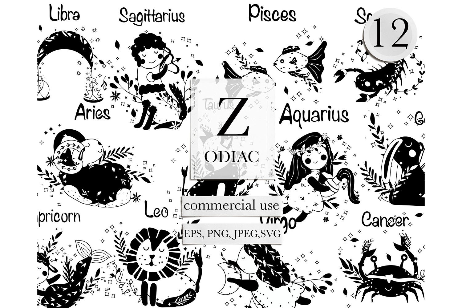 What are the 12 black zodiac signs 60 photos - Astrologytoyou.com