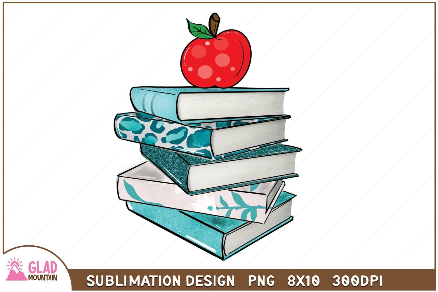 Teacher Books Clipart