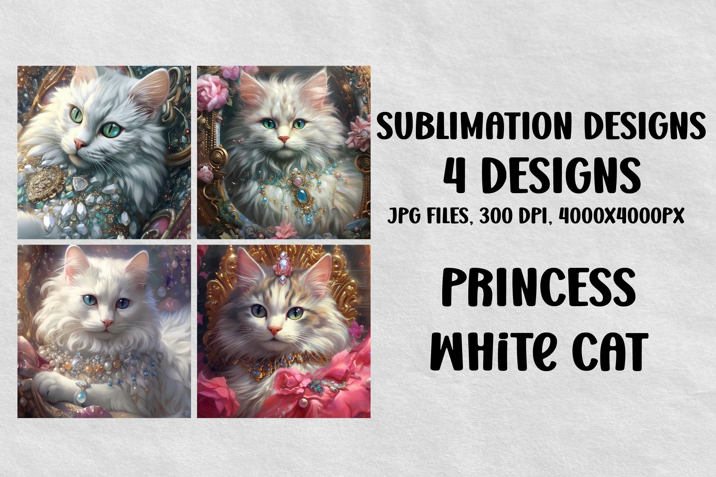 Create A White Cat