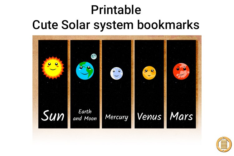 Solar System Printable Book