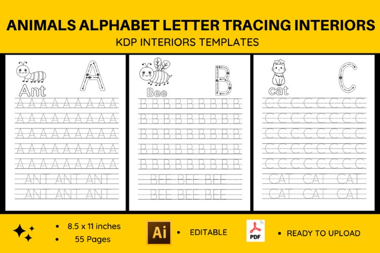 Animal Alphabet Activity Book
