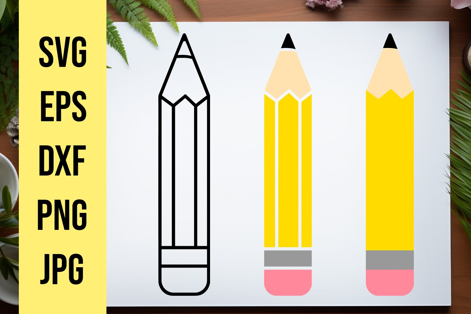 Pencil Vector Png
