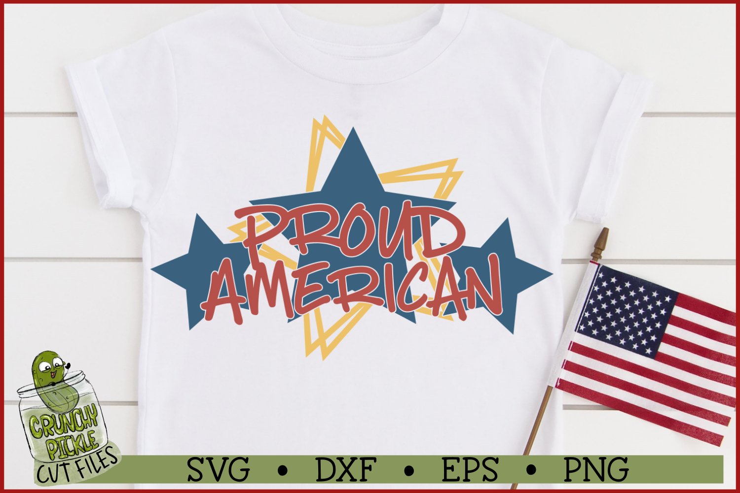 Proud American Patriotic SVG File