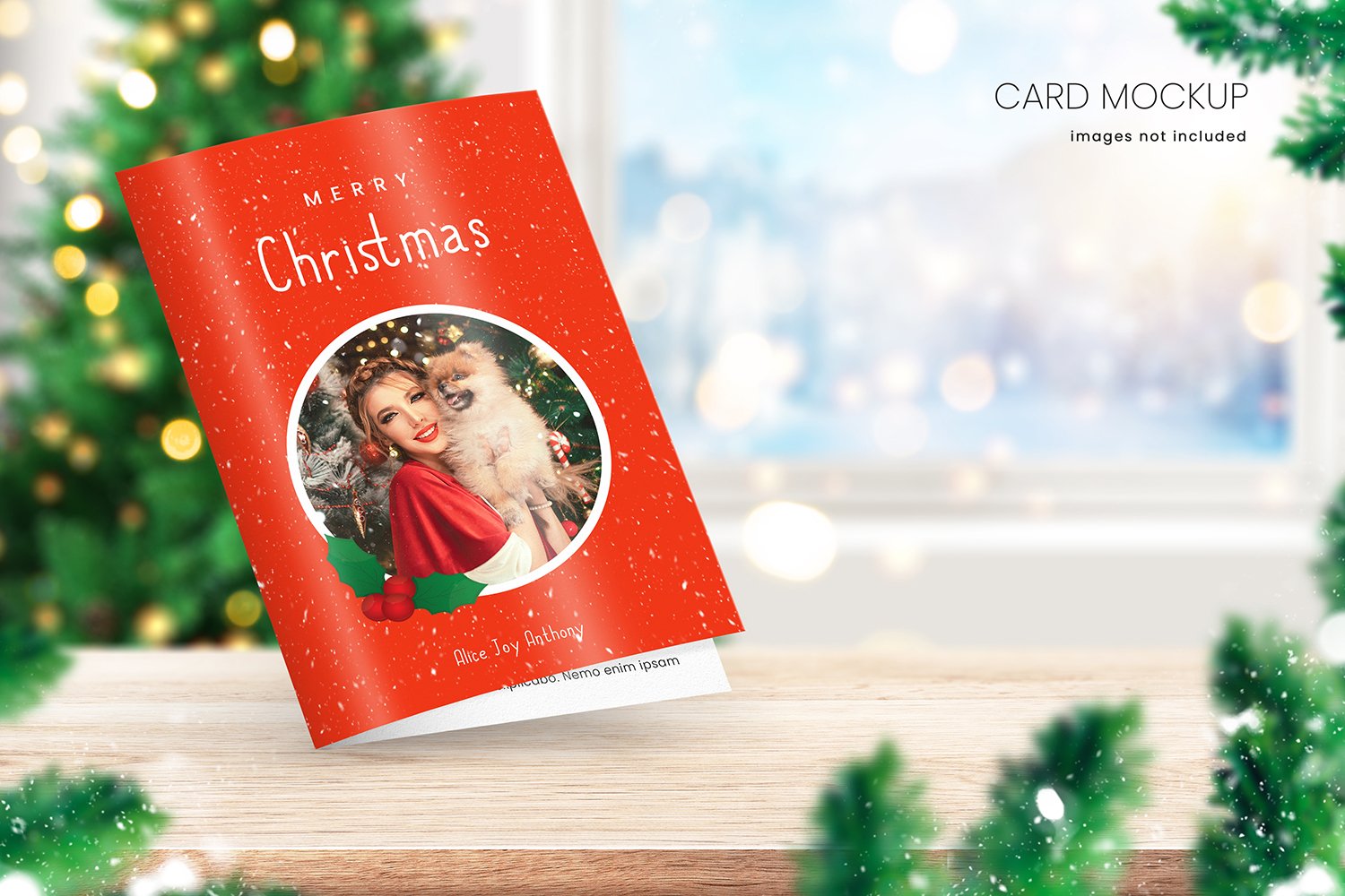 Christmas Card Psd