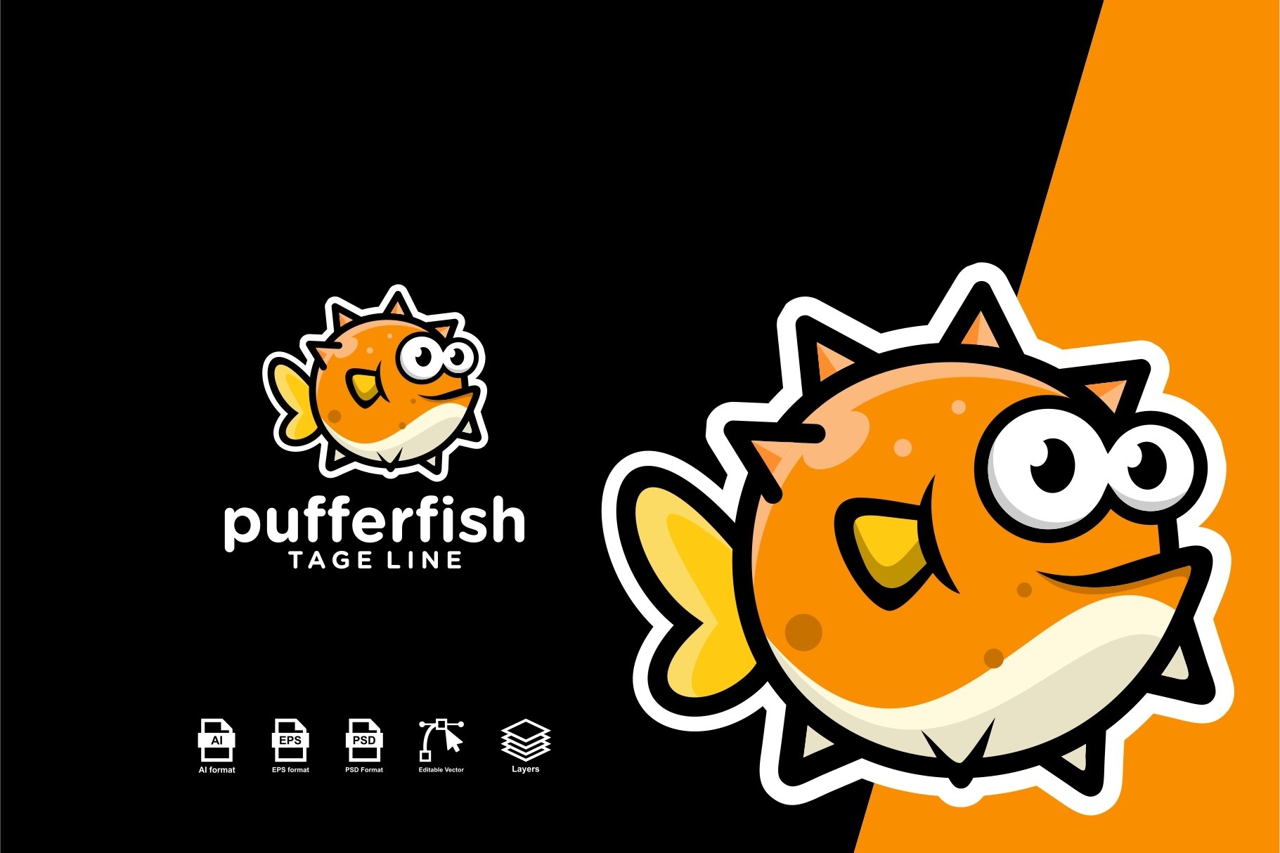 Puffer Fish Logo