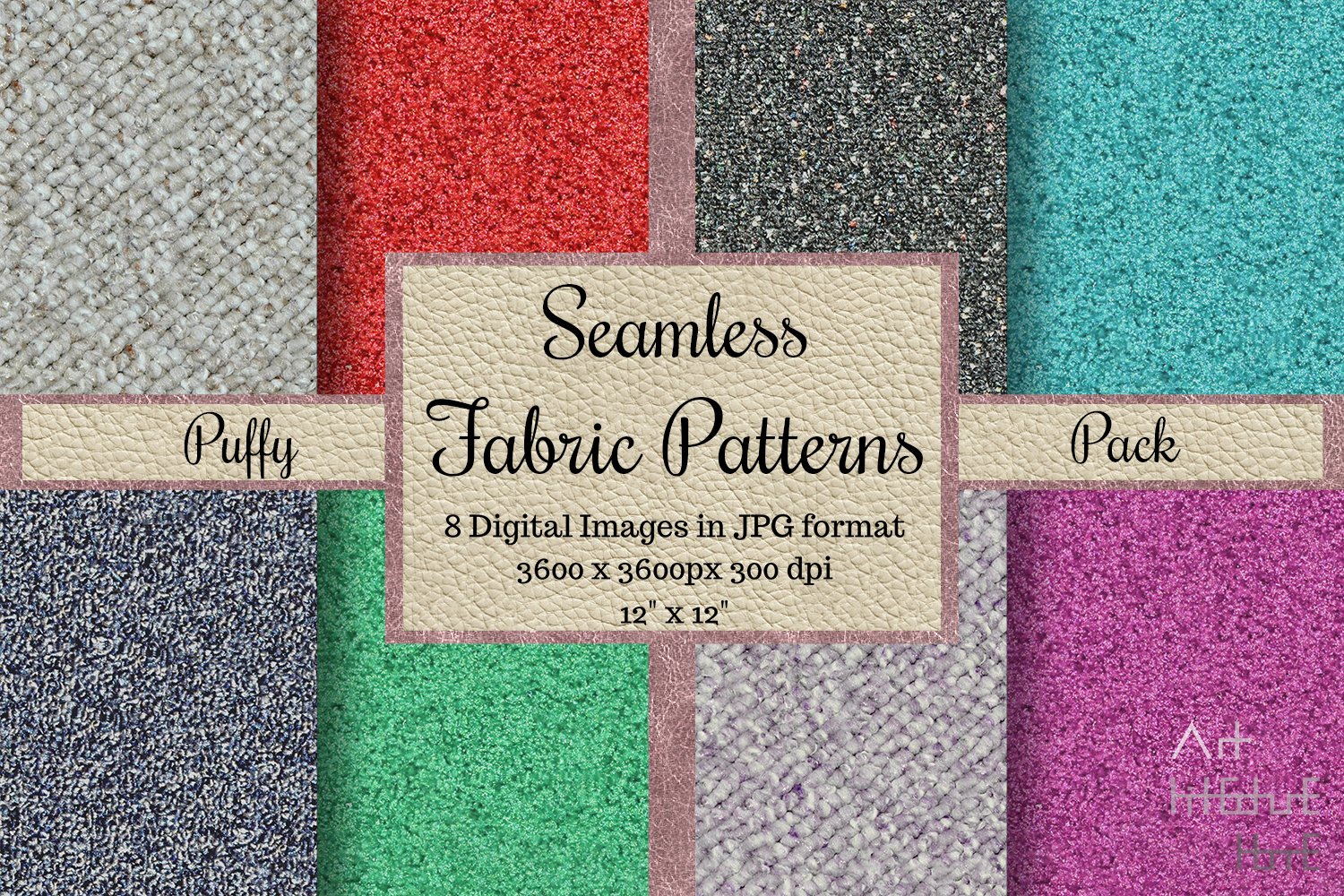 Seamless Fabric Texture Linen Pattern, Textile Digital Paper