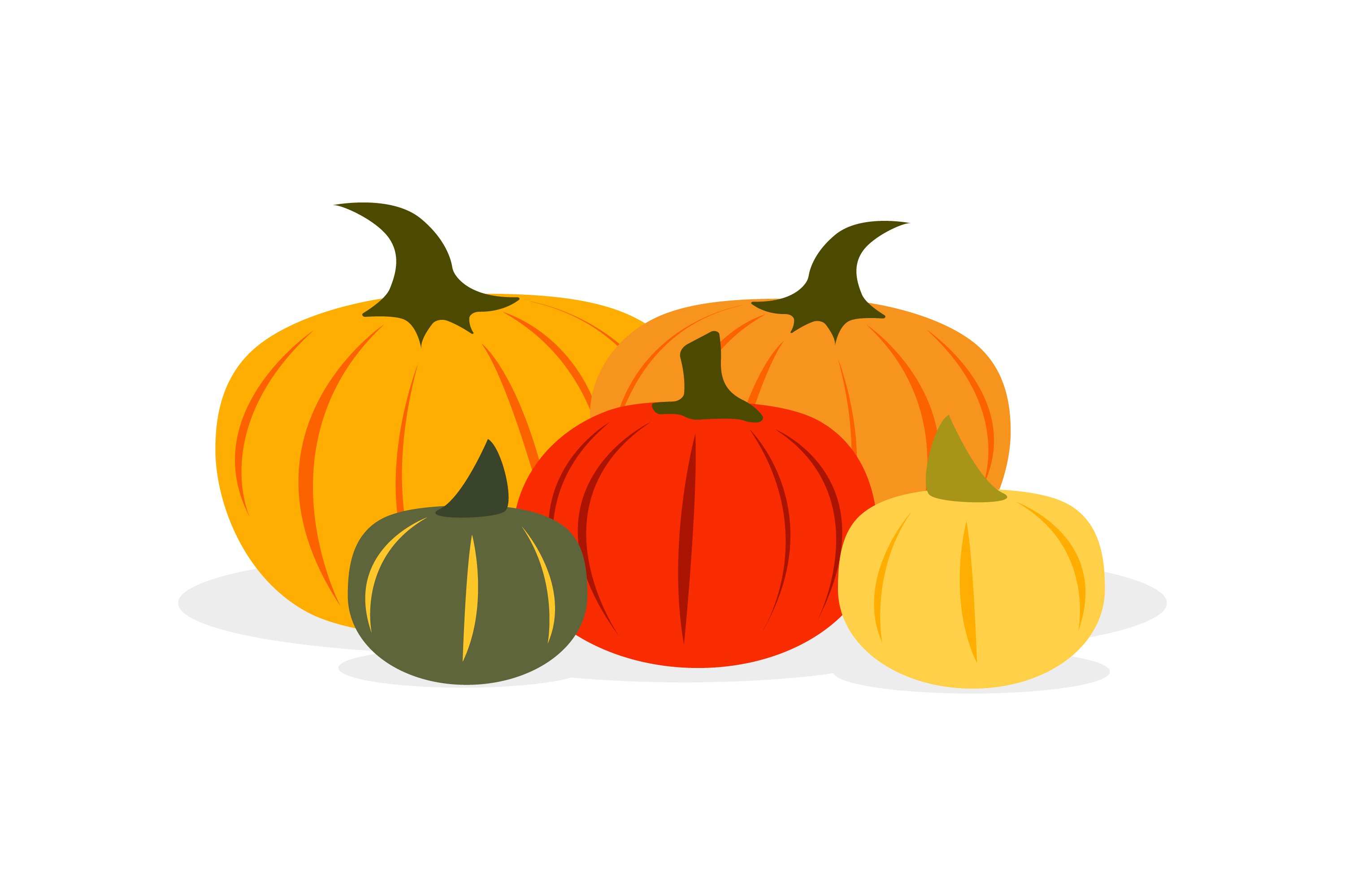Red Pumpkin Clipart