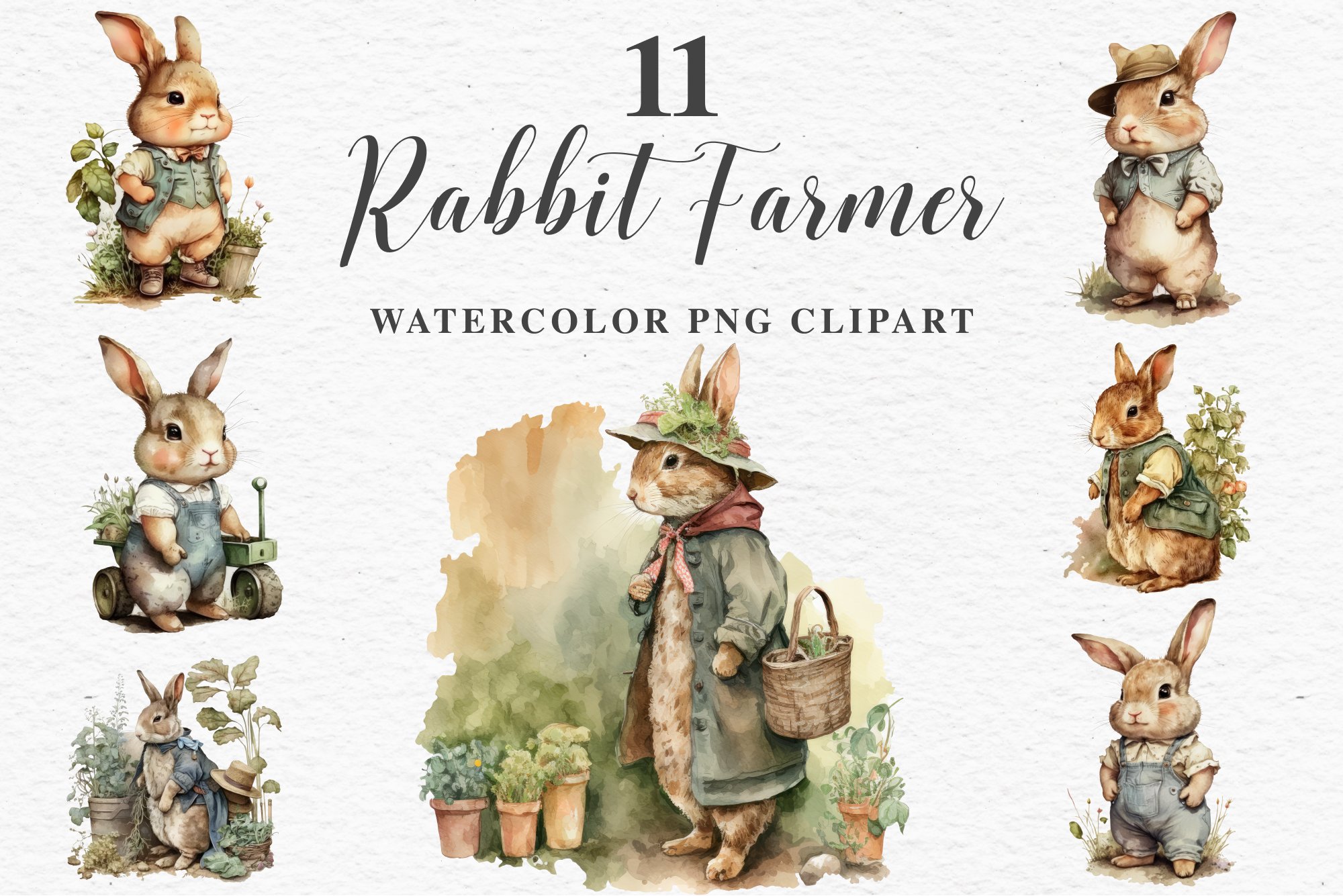 Farm Animals Rabbit