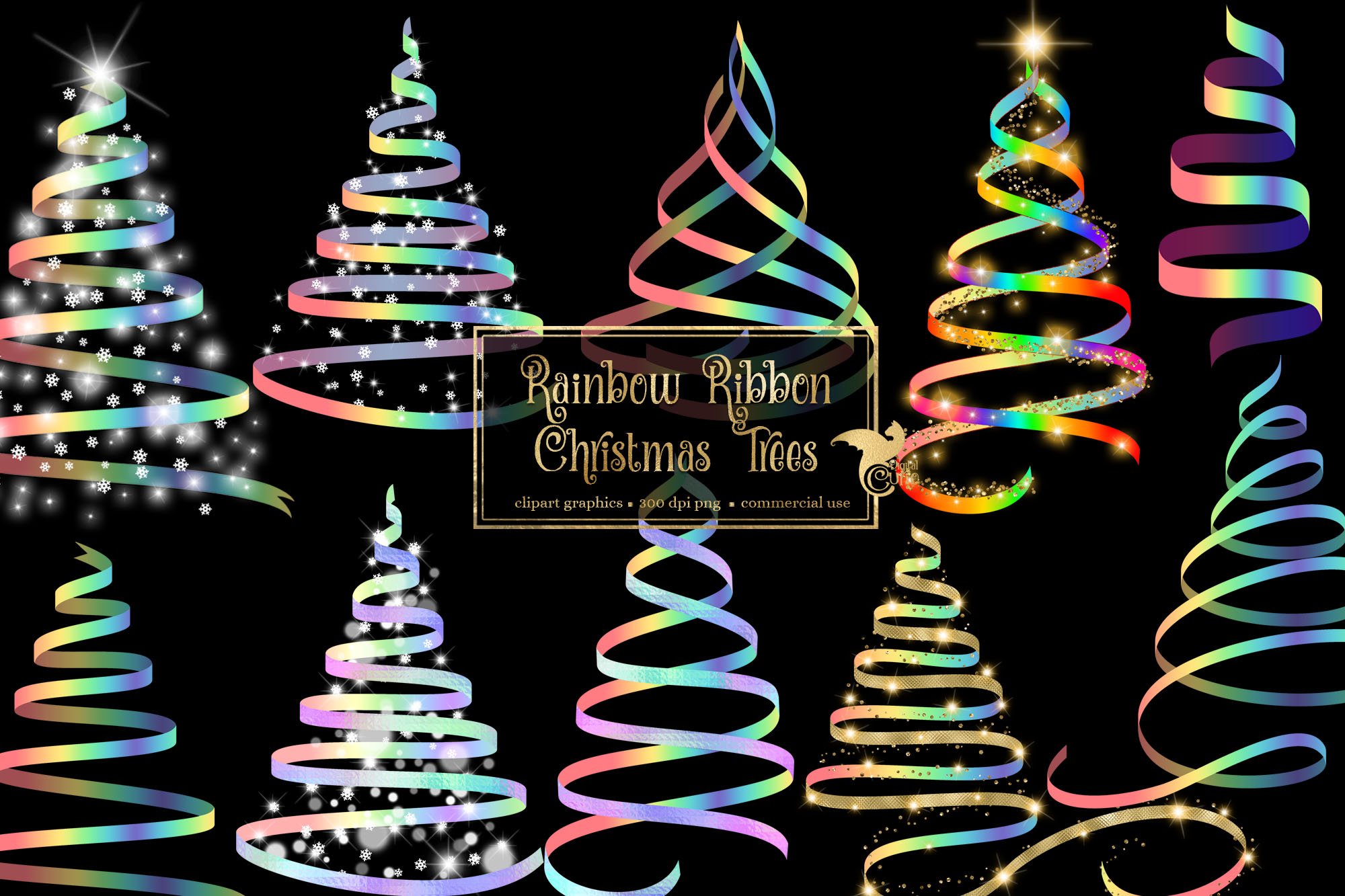 Christmas Tree Lights Clipart
