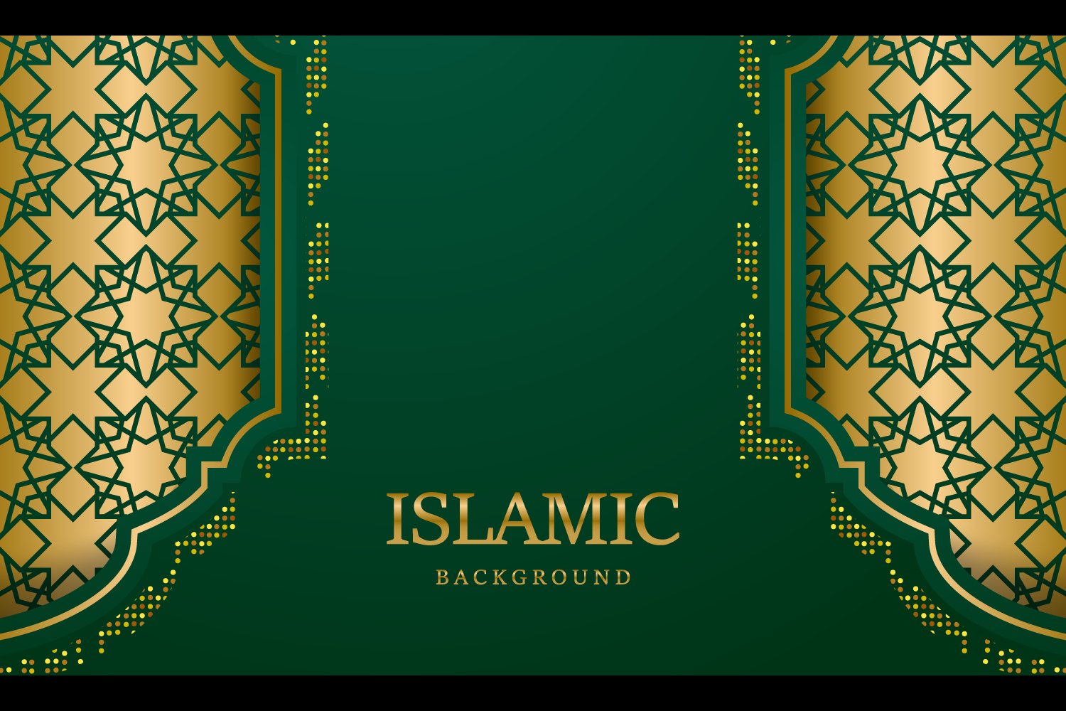 Islamic Background Green