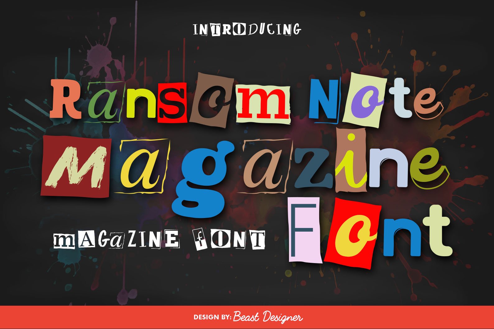 Ransom Font Generator