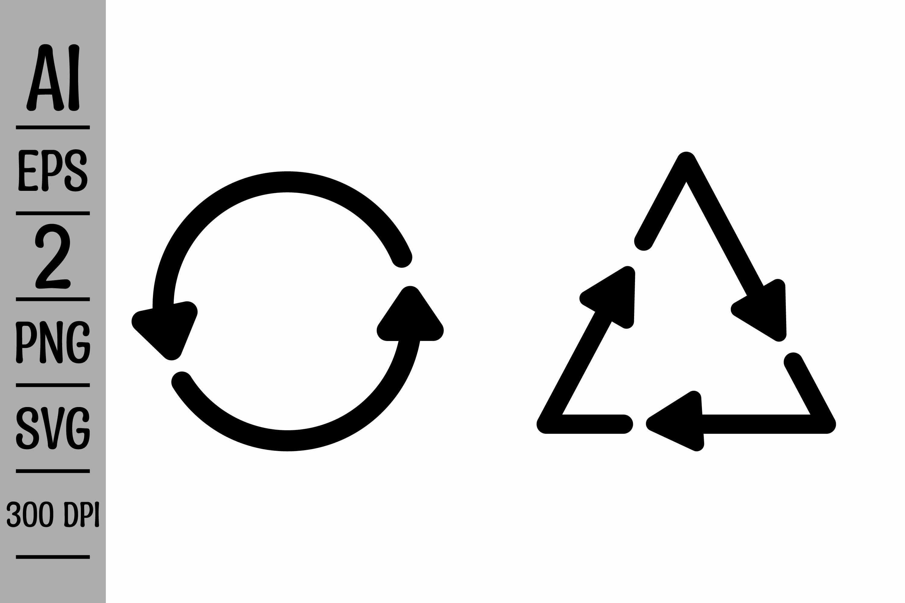 Recycle Symbol clipart vector design illustration (2188518)