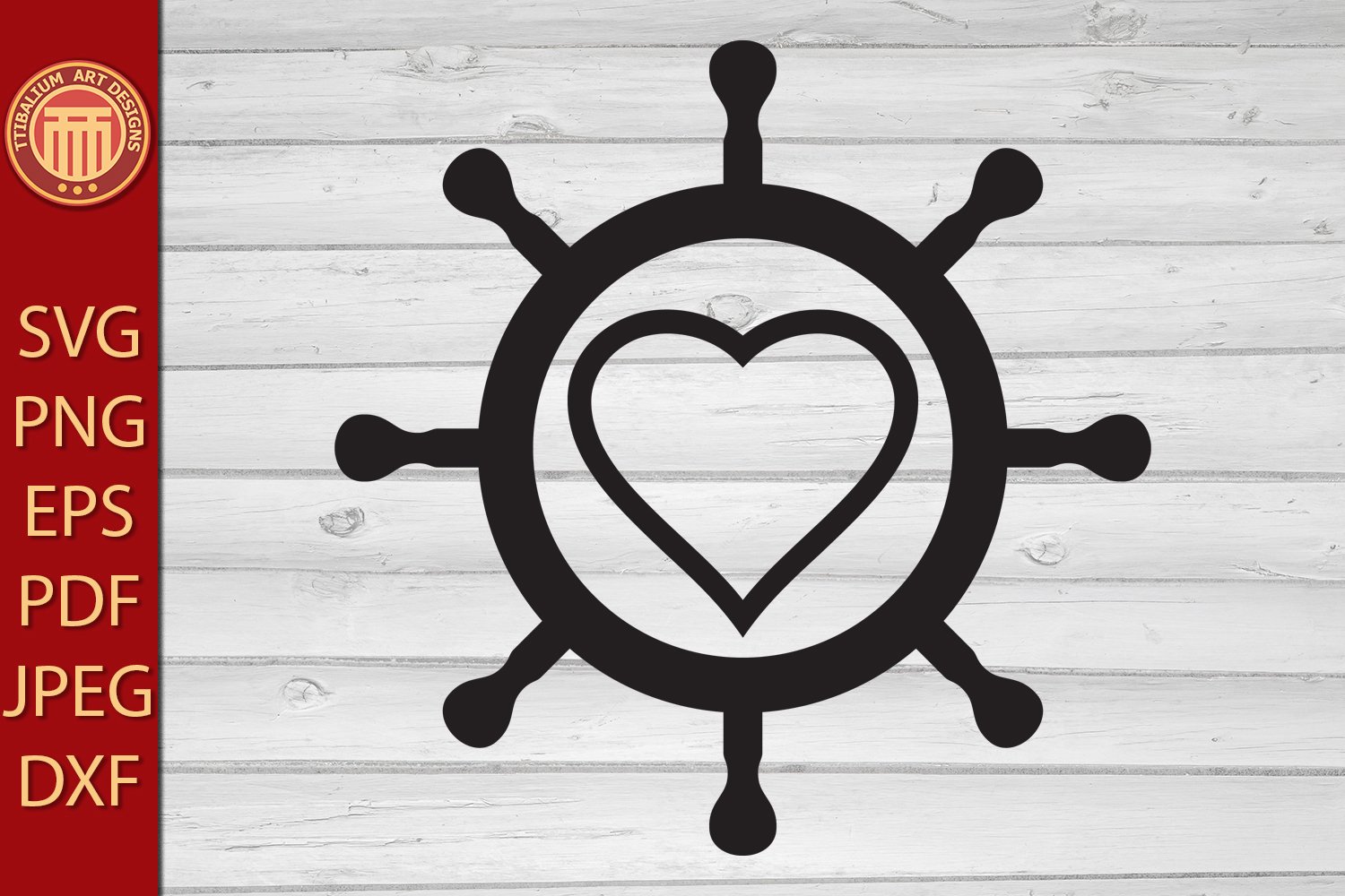 Ships Clipart Black And White Heart