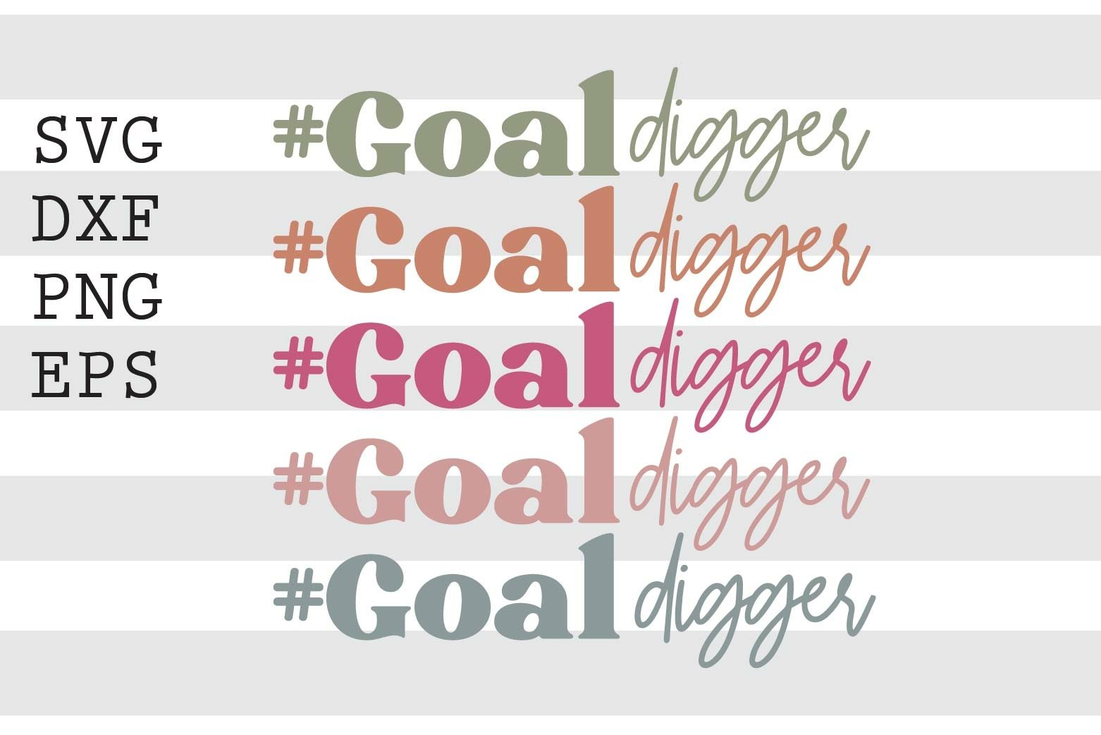 Goal digger SVG (1702963) | SVGs | Design Bundles