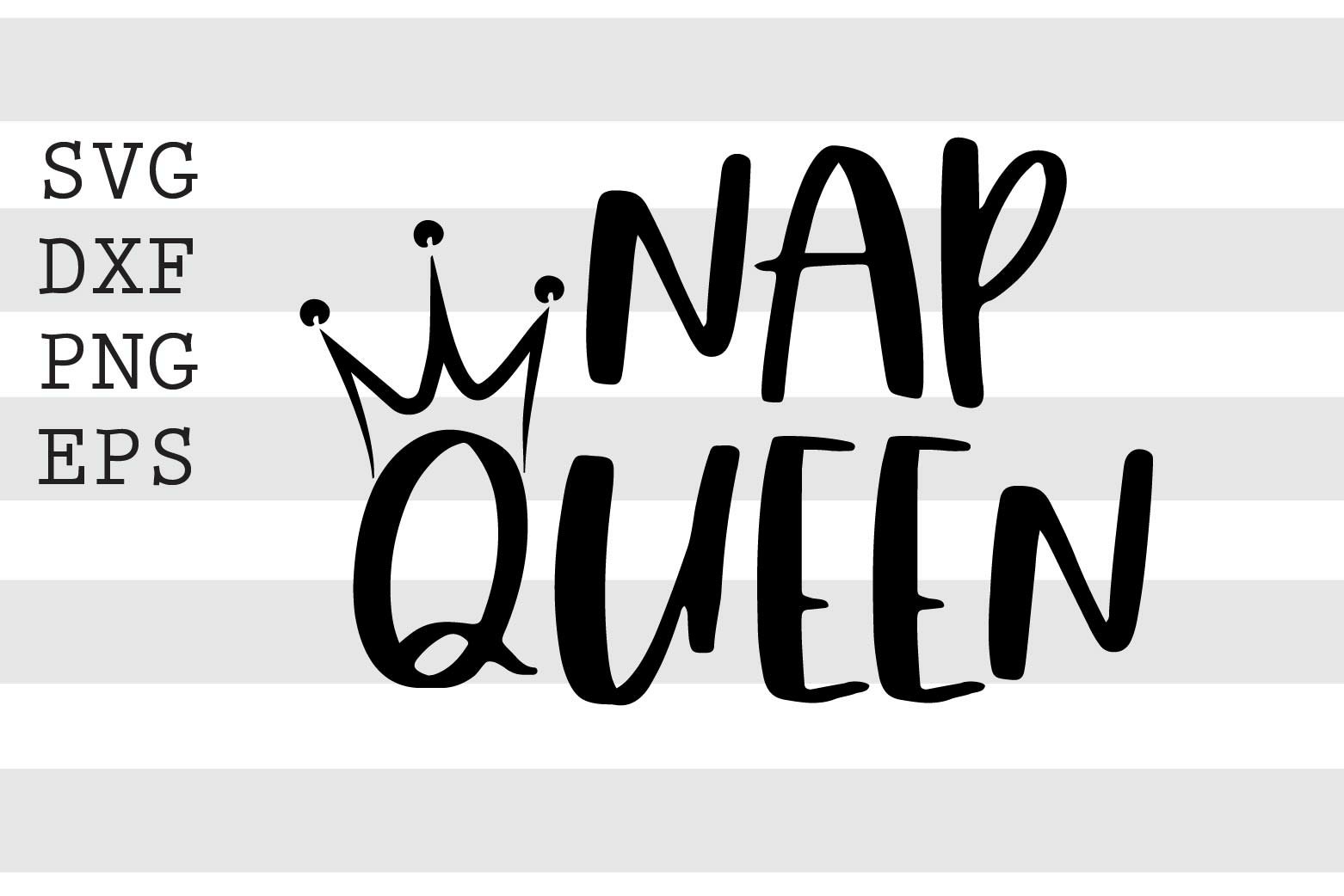 Nap Queen SVG (1806580) | SVGs | Design Bundles