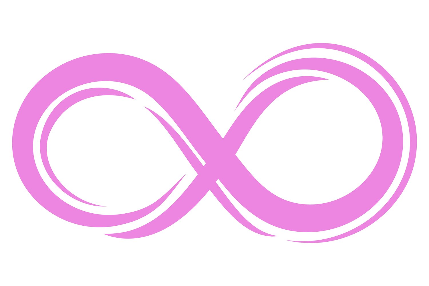 Pink Infinity Sign