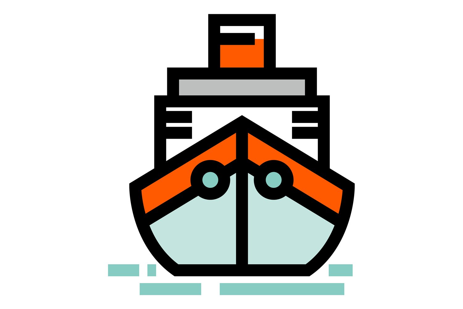 Boat Front Vector