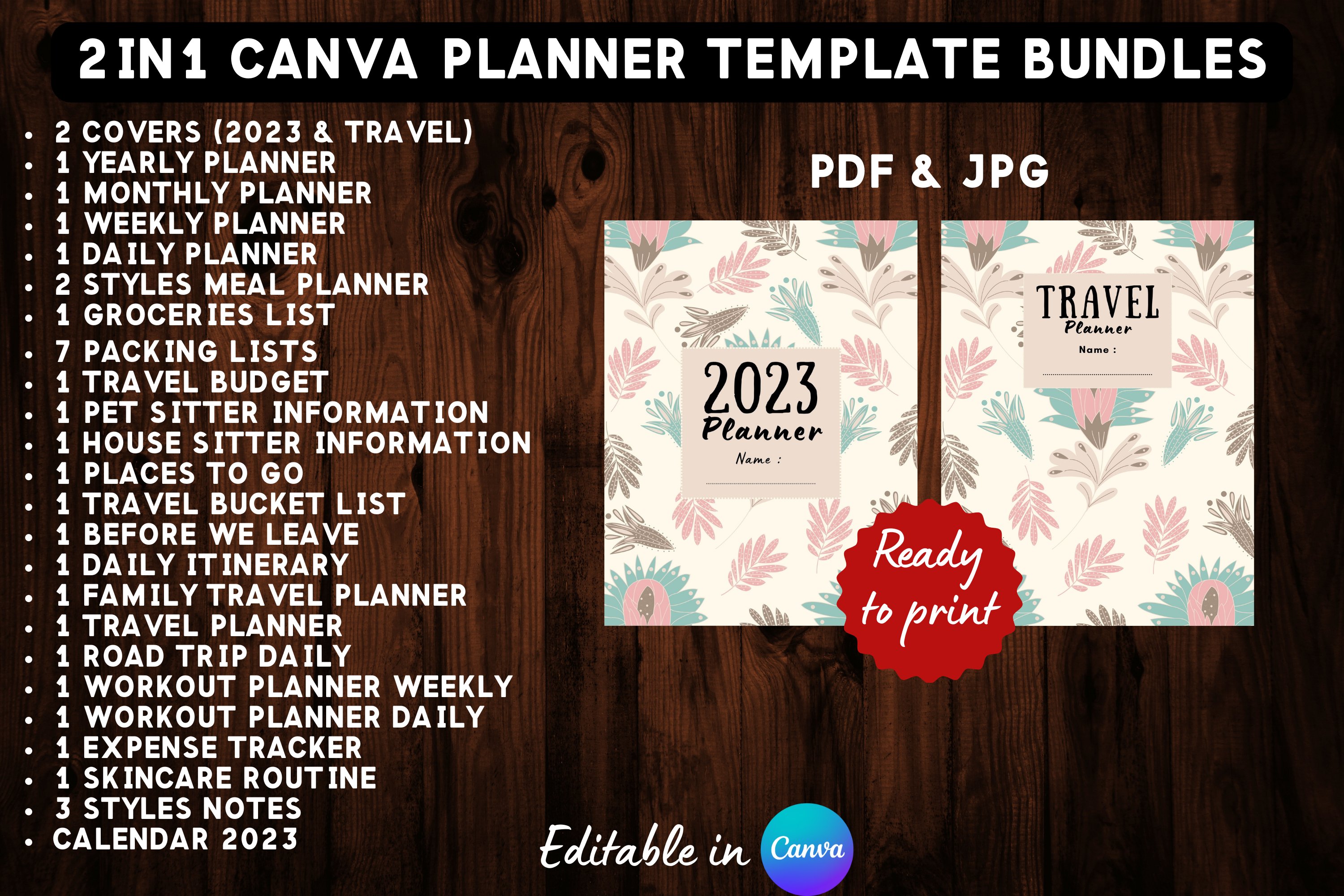 Template Weekly Planner Day 8