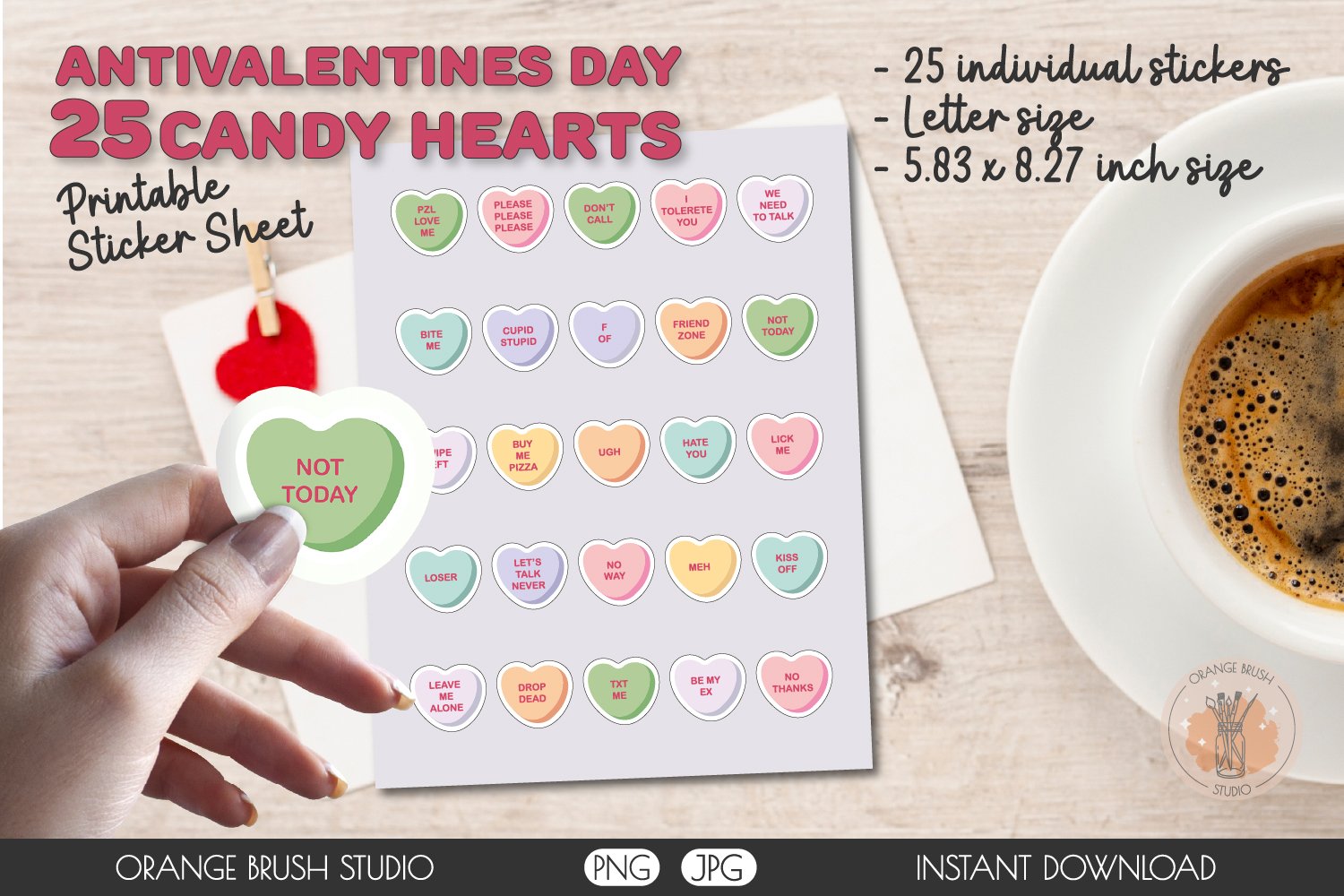 Original Candy Heart Sayings