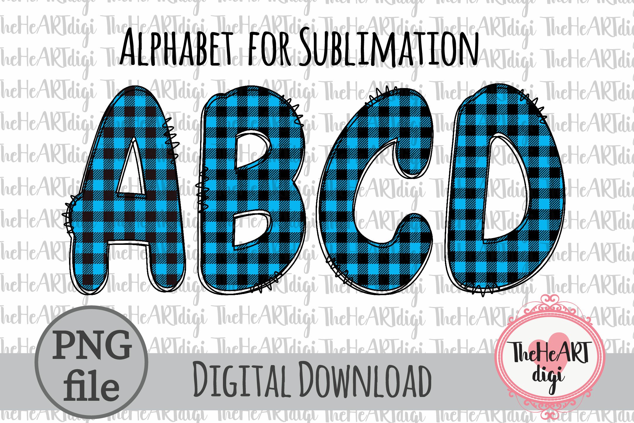 Blue Buffalo Plaid Alphabet PNG, Plaid Alphabet Png (2237752 ...