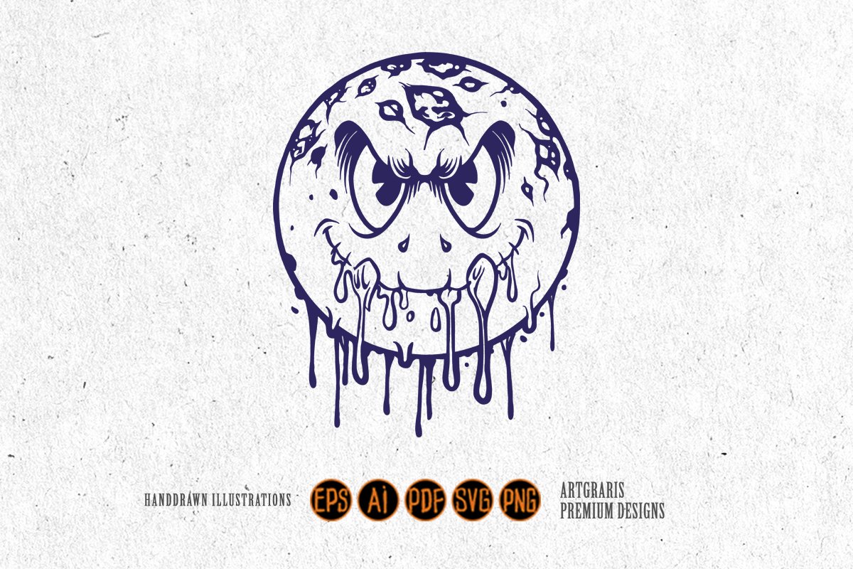 Scared Smiley Face Text