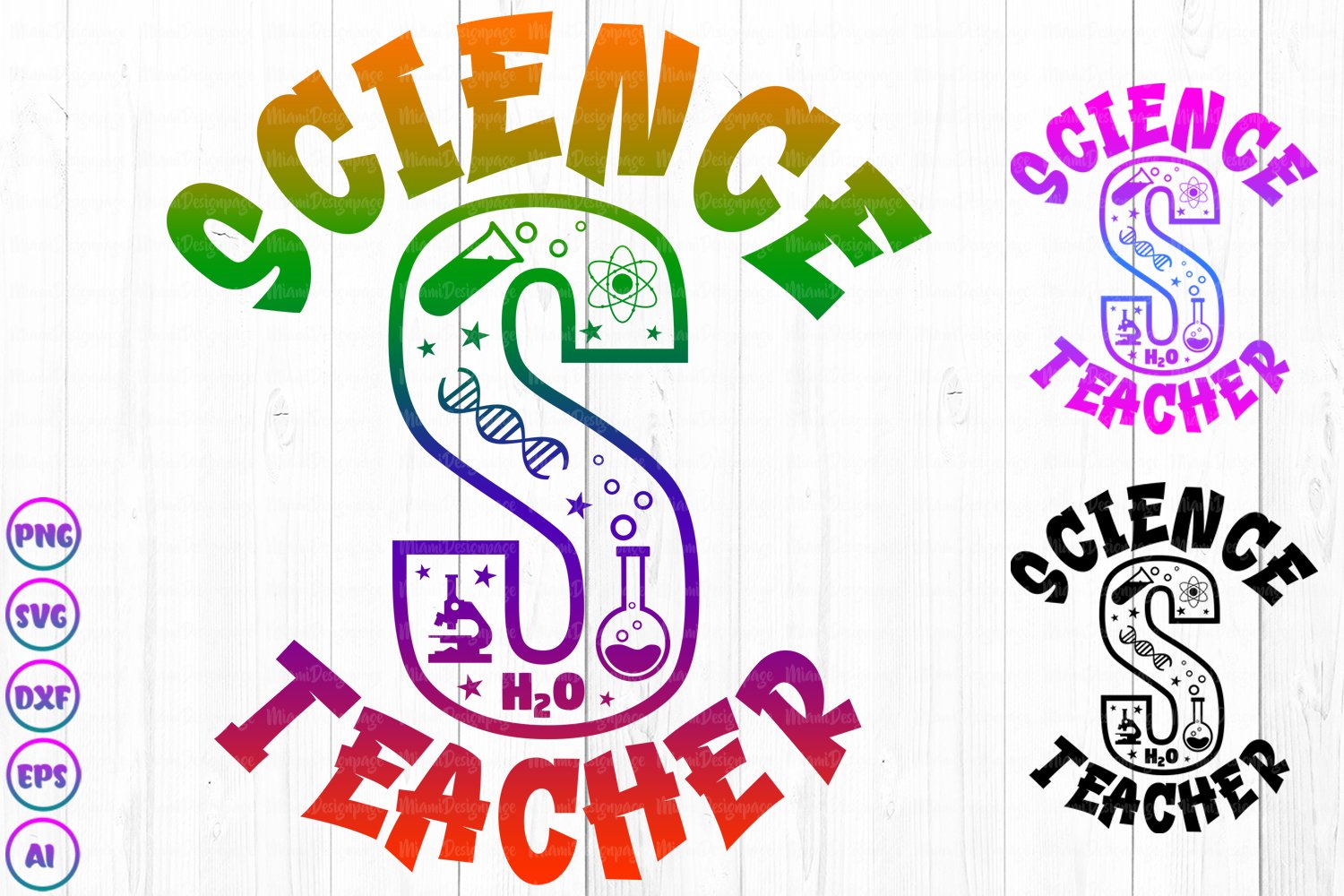 Science Teacher Logo