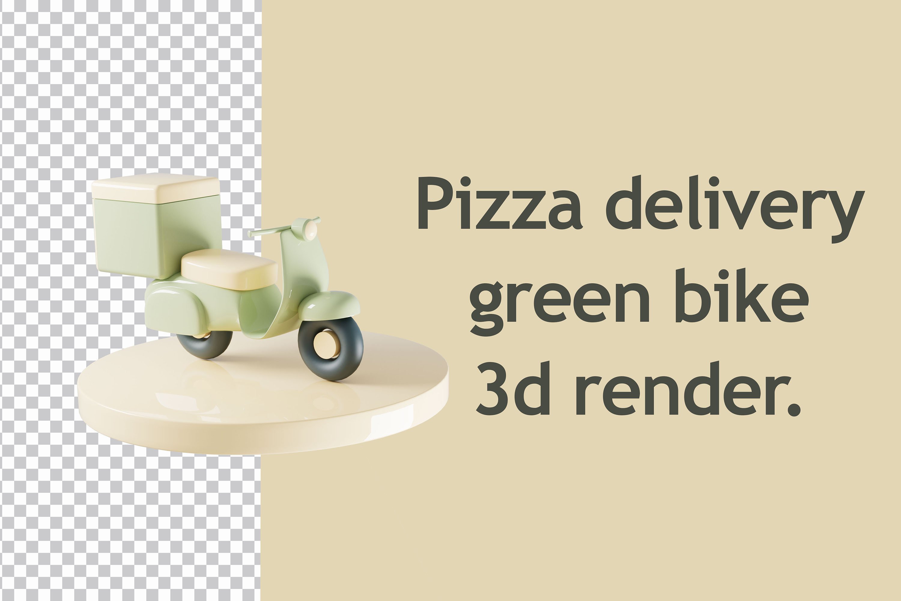 Pizza Delivery Bike